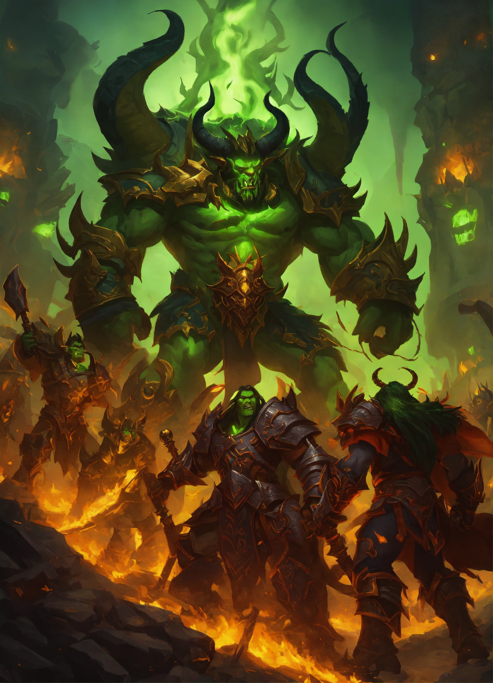 Lexica - An army of the demonic Burning Legion invading Azeroth, World ...