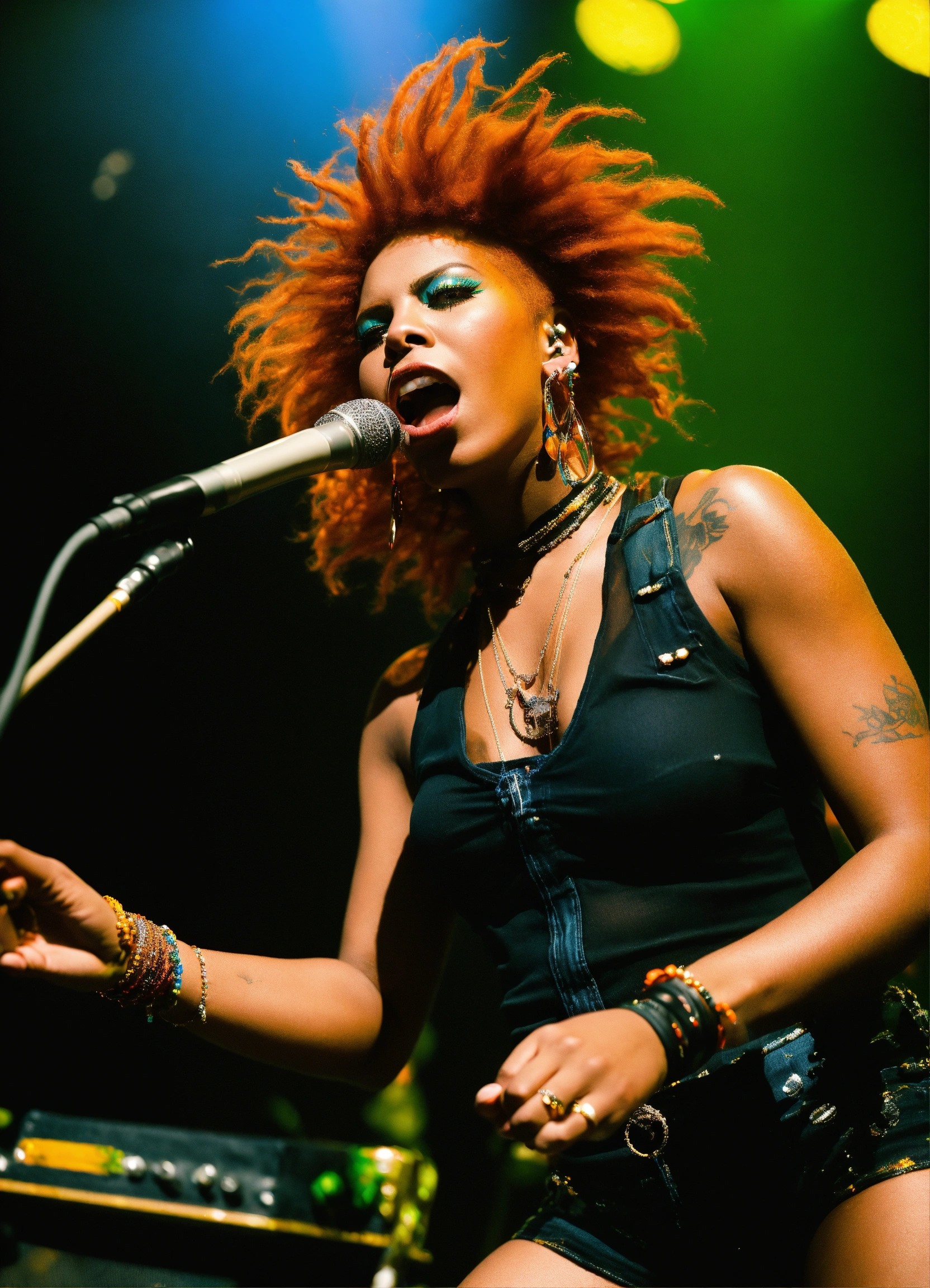 Lexica - Capturing the essence of 2000s rock, this photo pulsates with ...