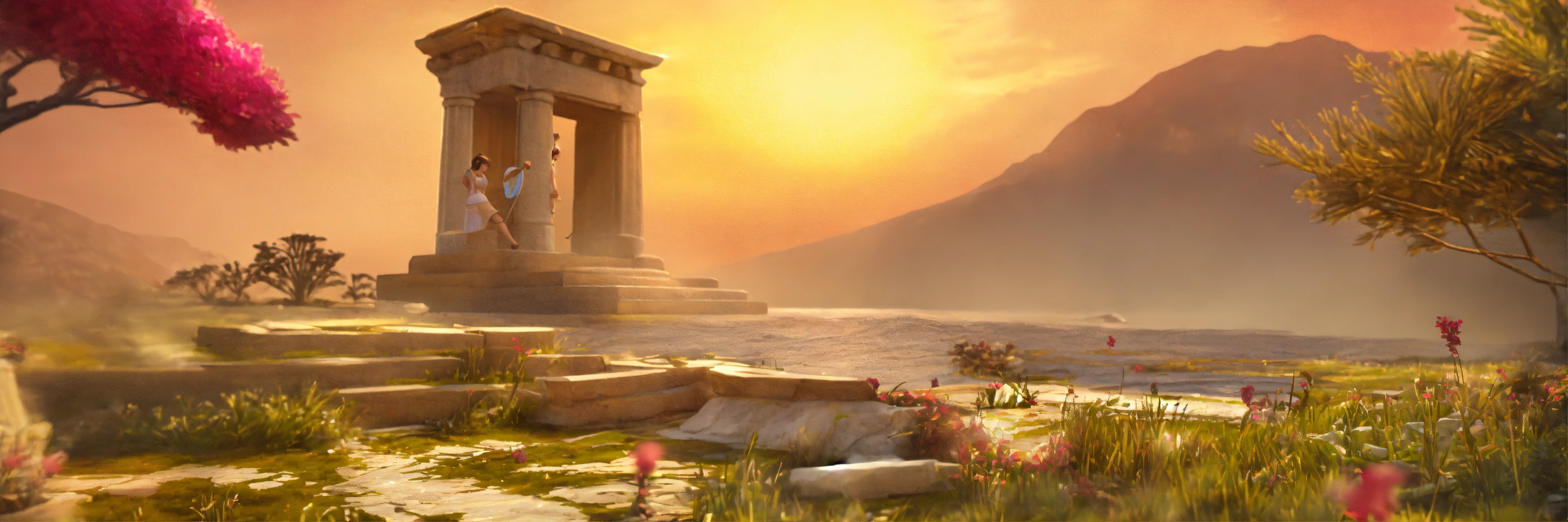 Lexica - Create app UI for ancient greek game 3d UI running game create ...