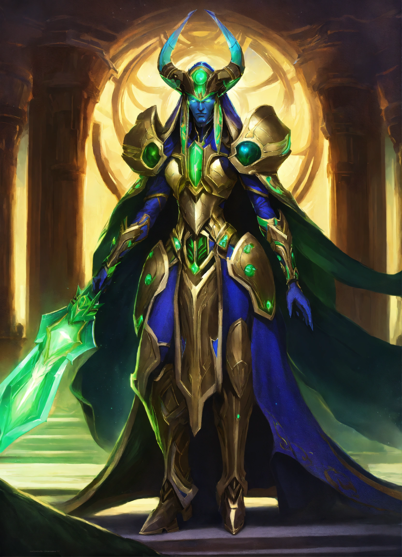 Lexica - Legacy of the void matriarch Zeratul, starcraft protoss art