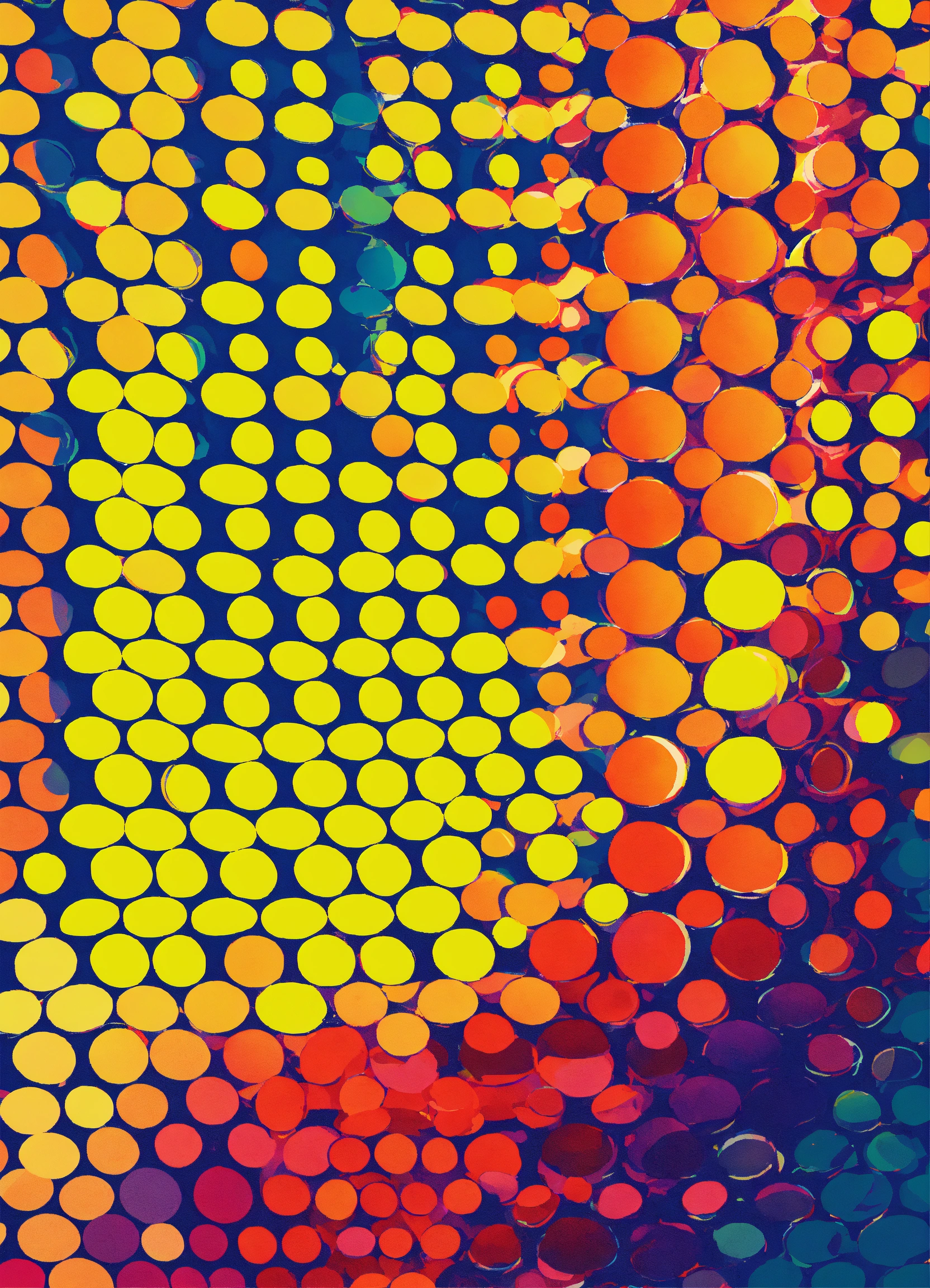 Lexica - Random dots effects in adobe illustrator, wave, vector, halftone