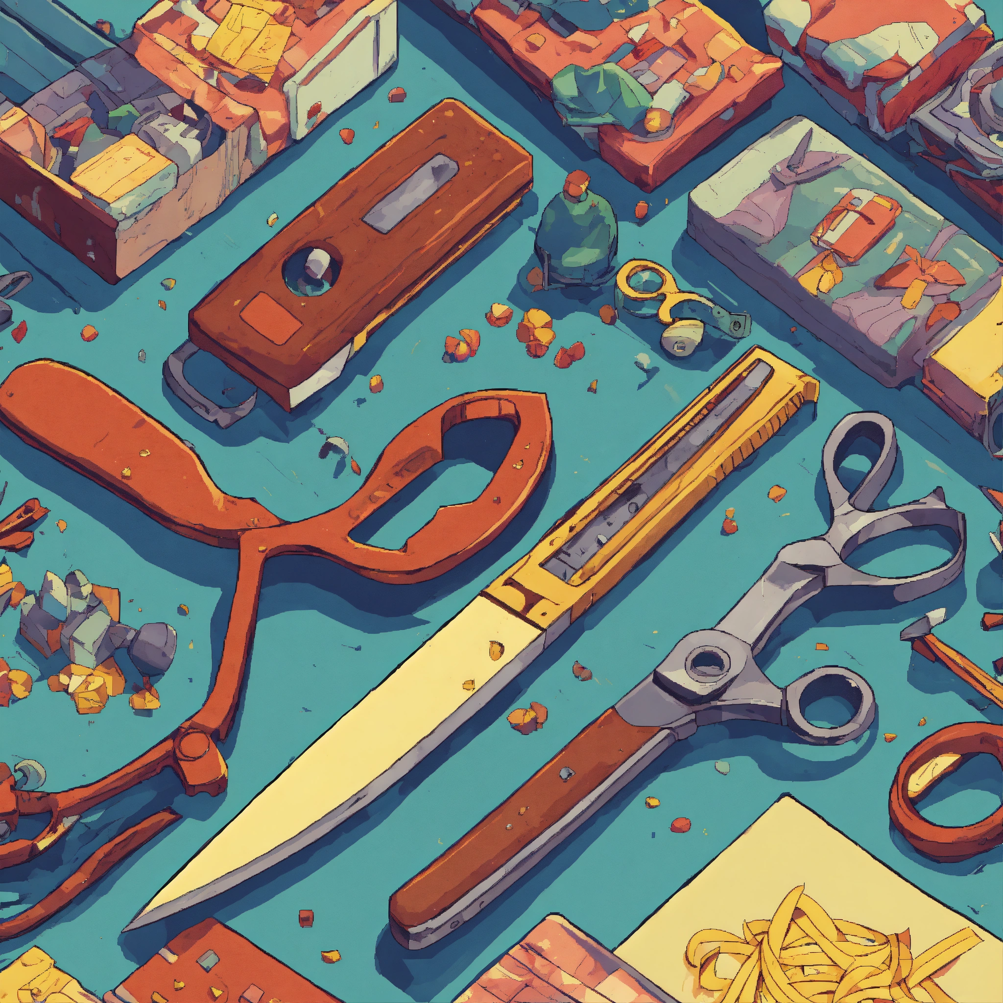 Lexica - One Scissors, 8k, high quality, oldschool, wise, competative ...