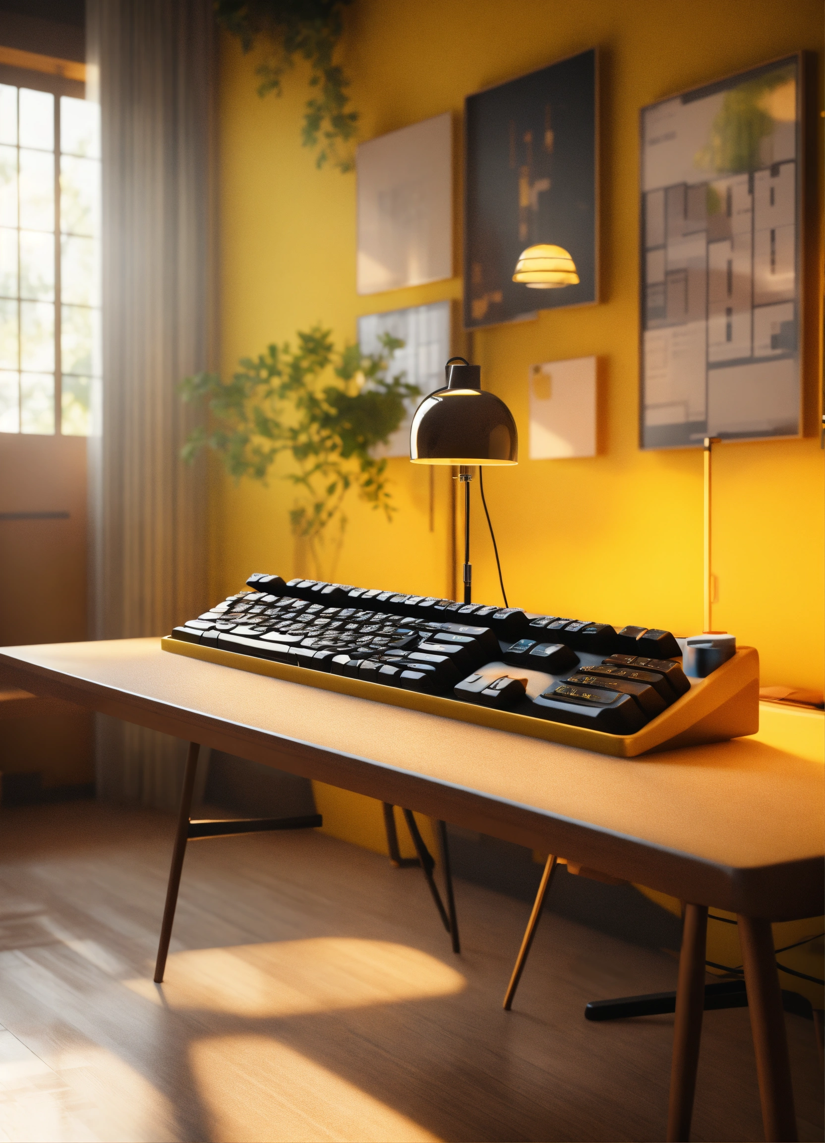 Lexica - A translucent keyboard, designed by Charles Eames. mid-century ...