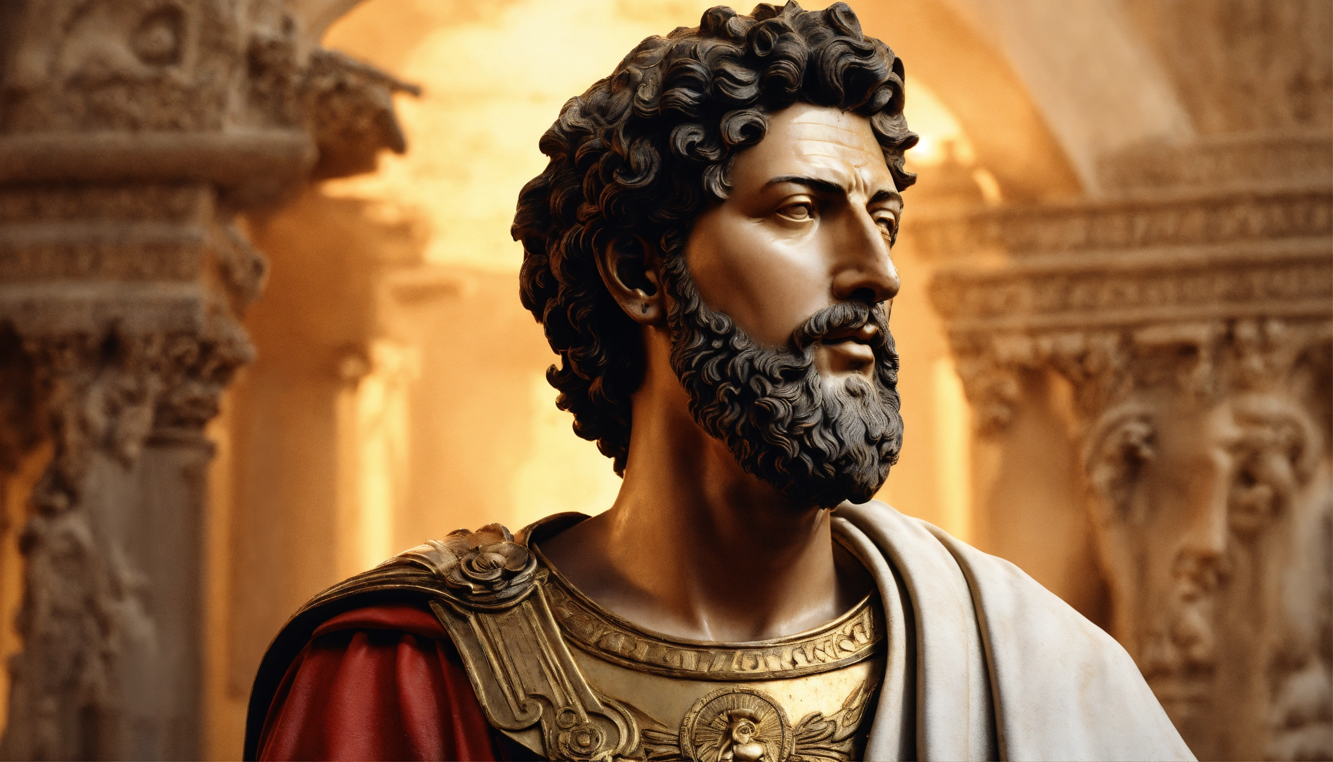 Lexica - Marcus Aurelius,ancient Greece,realistic, 8k