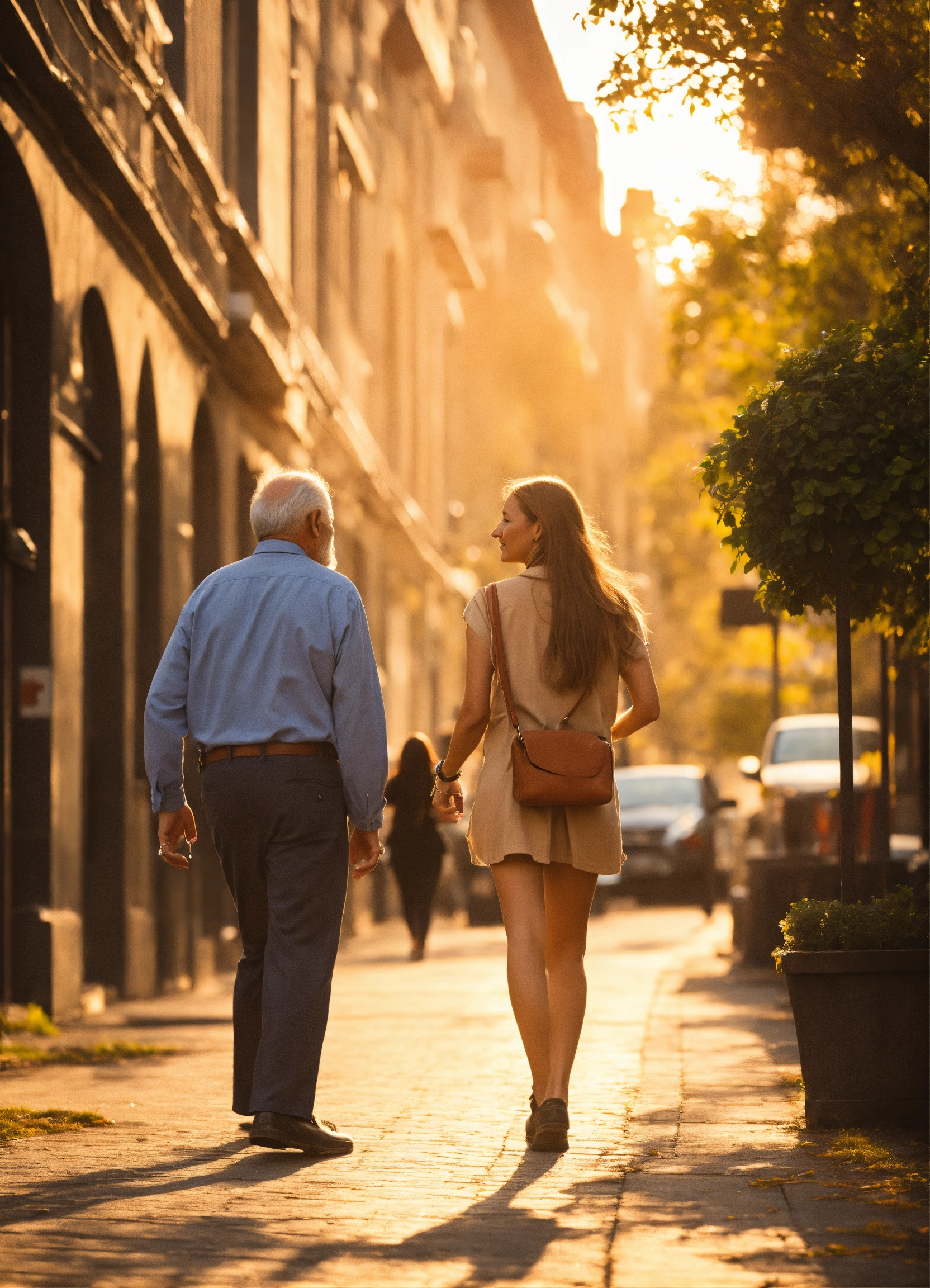 Lexica - Old guy approaching young woman