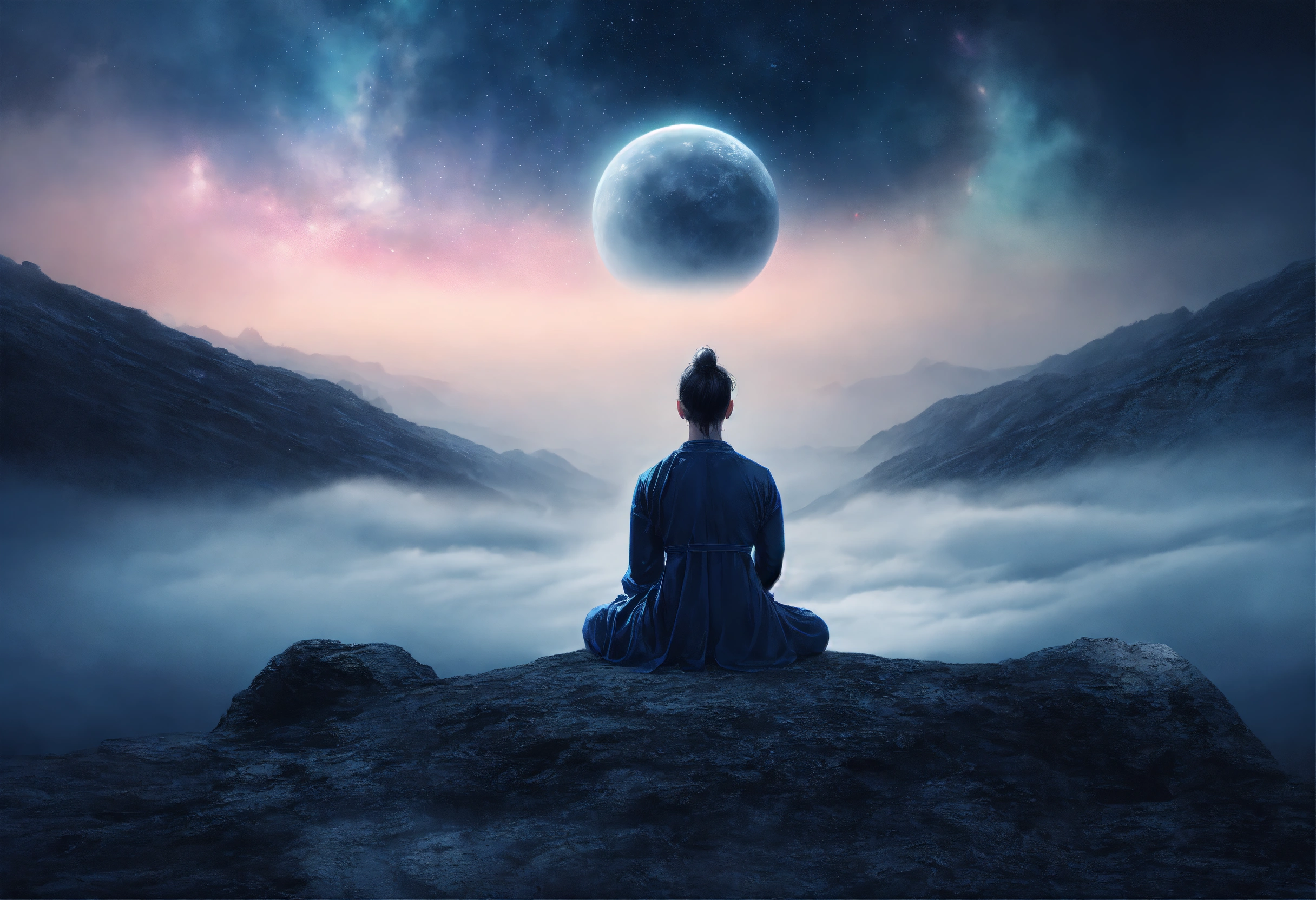 Lexica - Meditation is the biggest secret to meditation, in the style ...