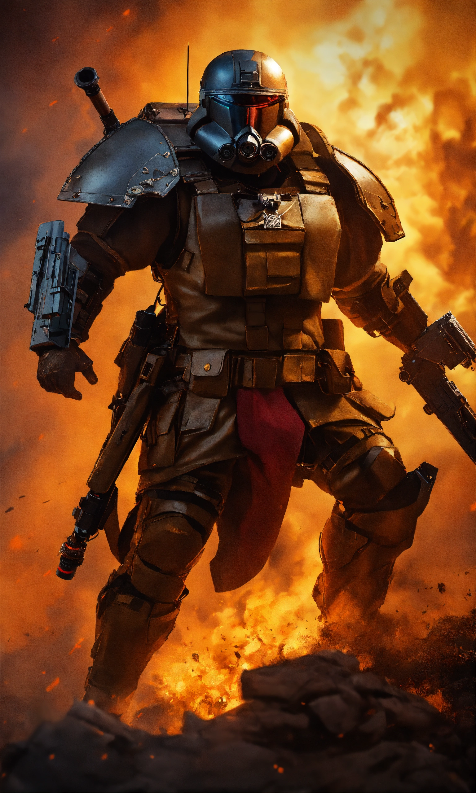 Lexica - "Valor Displayed Individual Confronting a Formidable Challenge ...