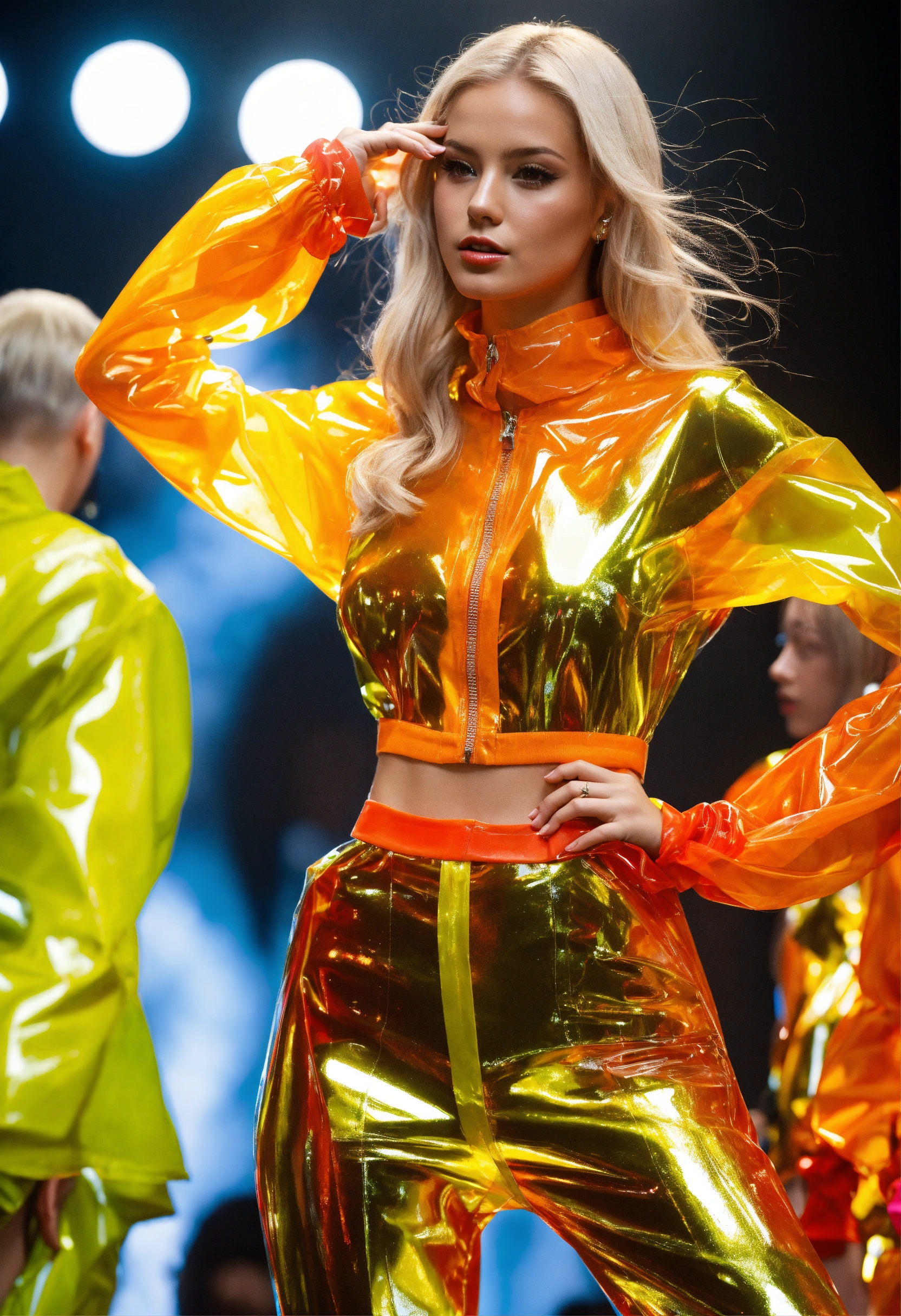 Lexica - Bright Shiny Clear Plastic Outfits