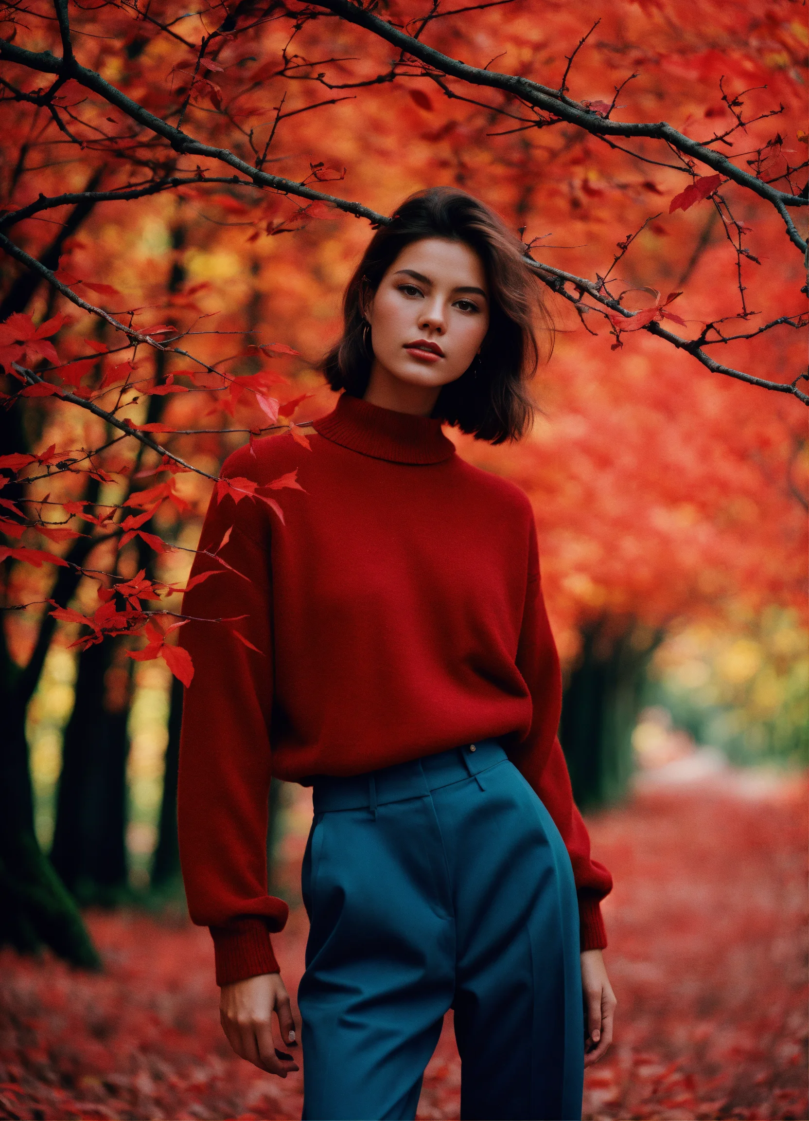 Lexica - Elegant Minimalistic Photography, 1990s, Model wearing a ...