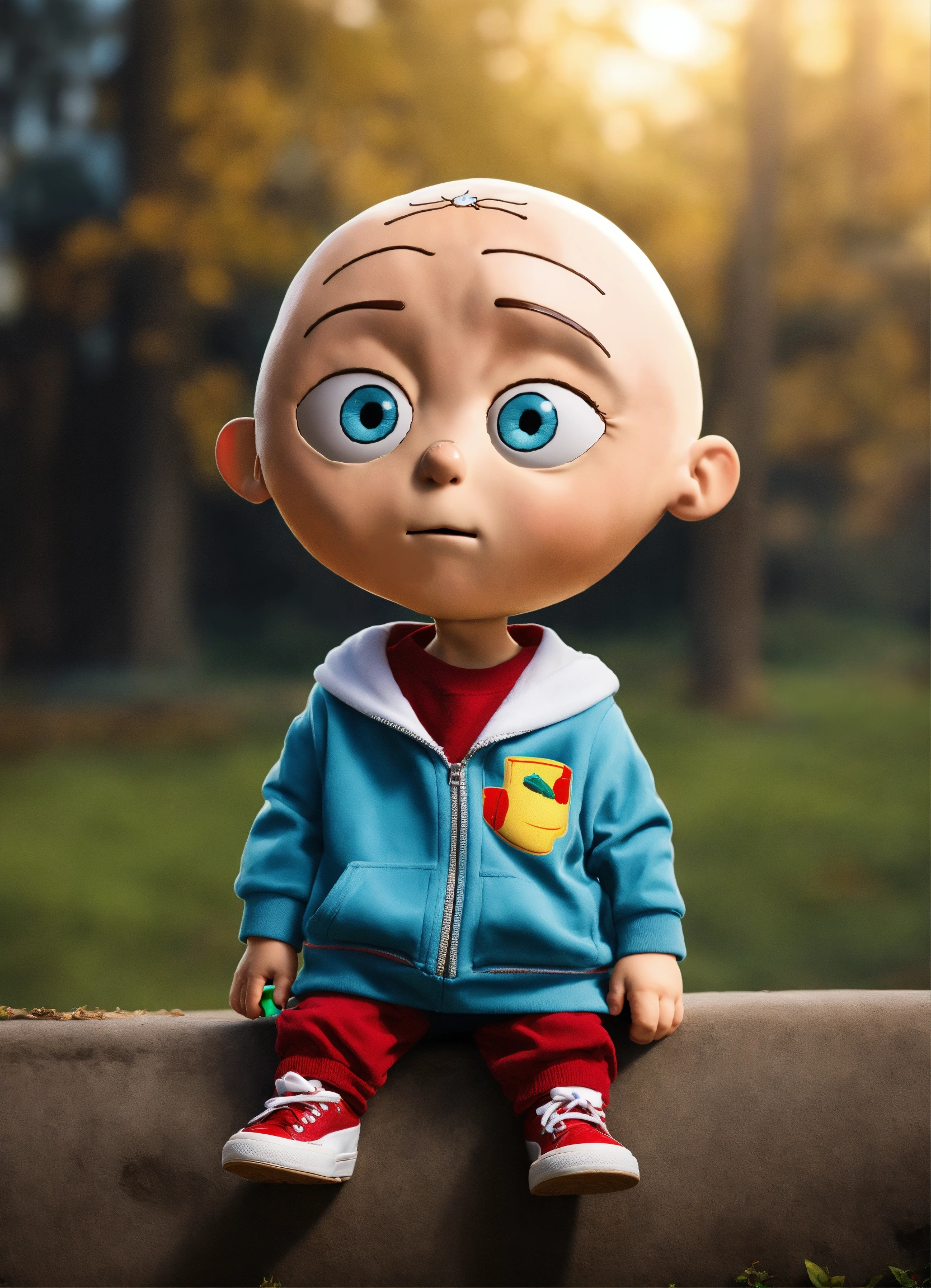 Lexica - Stewie griffin in real life, realistic, 4k