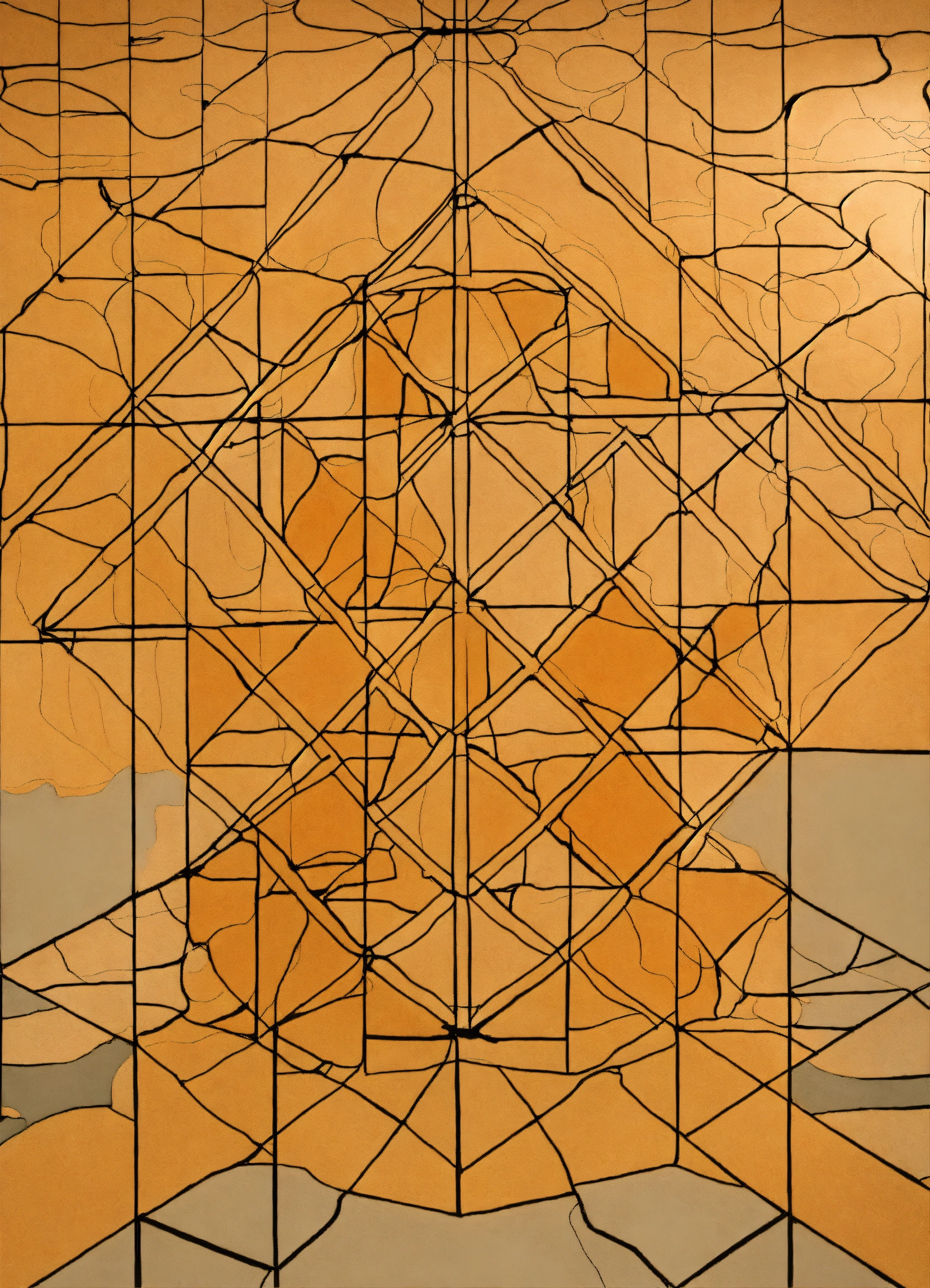 Lexica - Outline of small human body gazing into the 4 corners of the ...