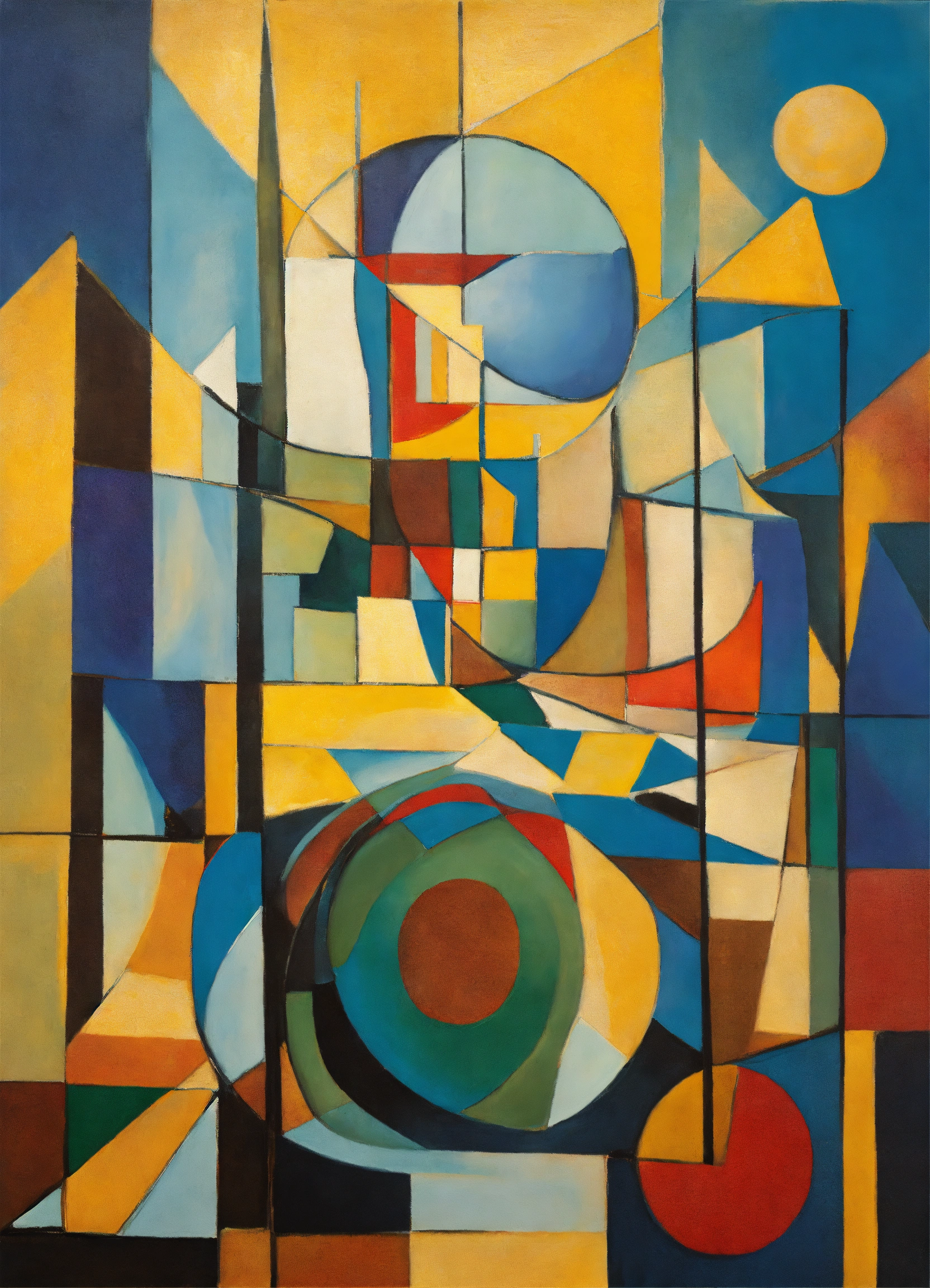 Lexica - Create painting oil an artwork inspired by Cubism, the ...