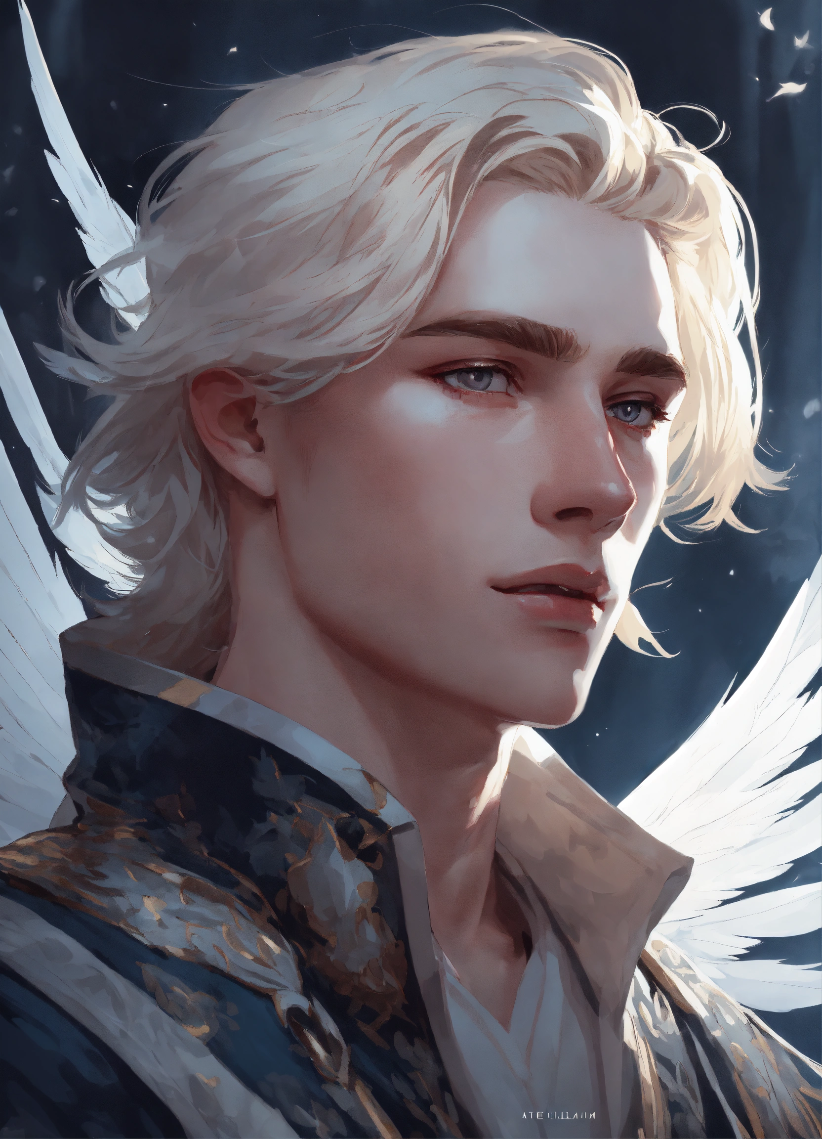 Lexica - Highly detailed fantasy portrait of pale skin russian young ...