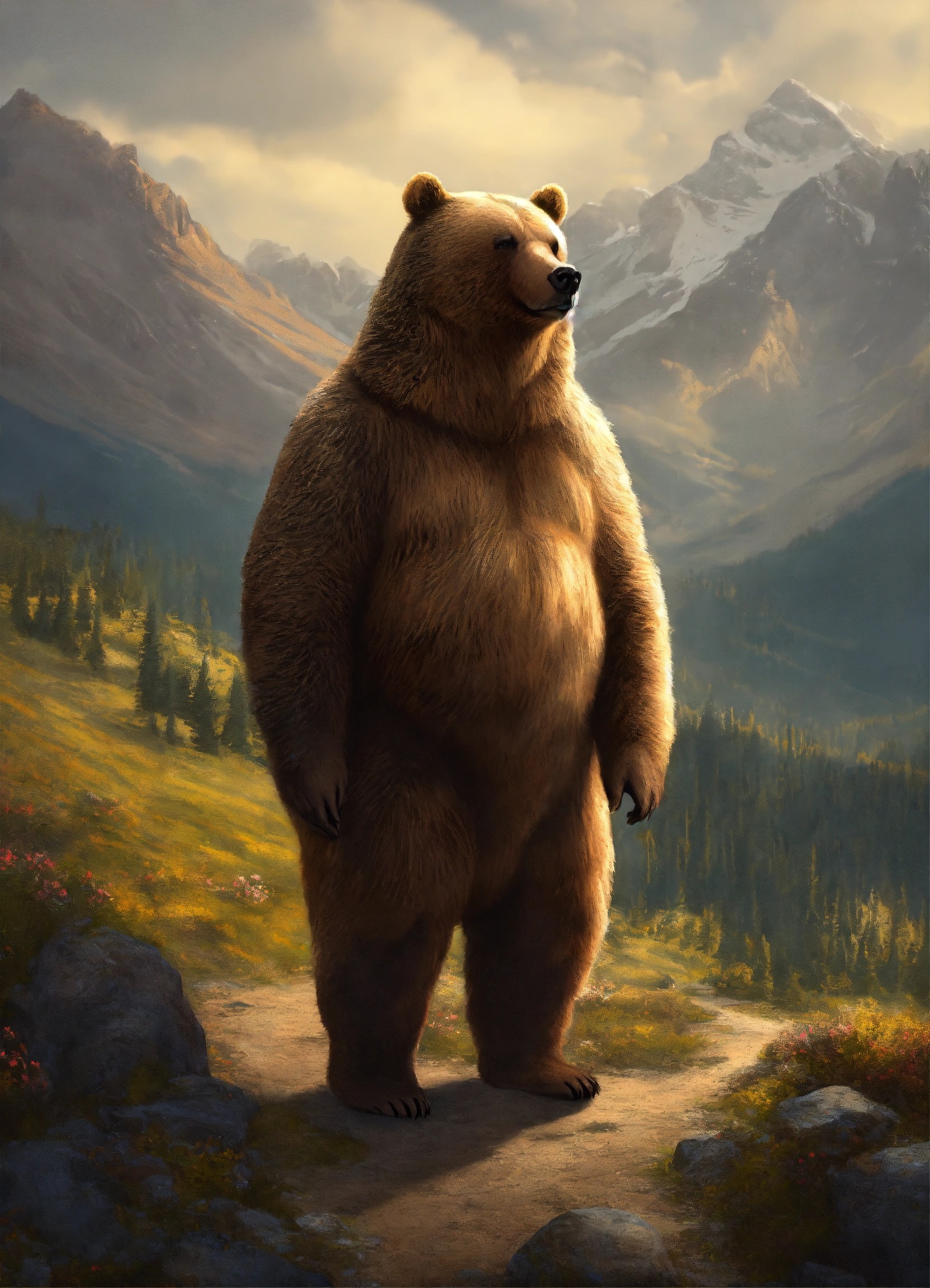 Lexica - A round bear-like wanderer called "Baba"