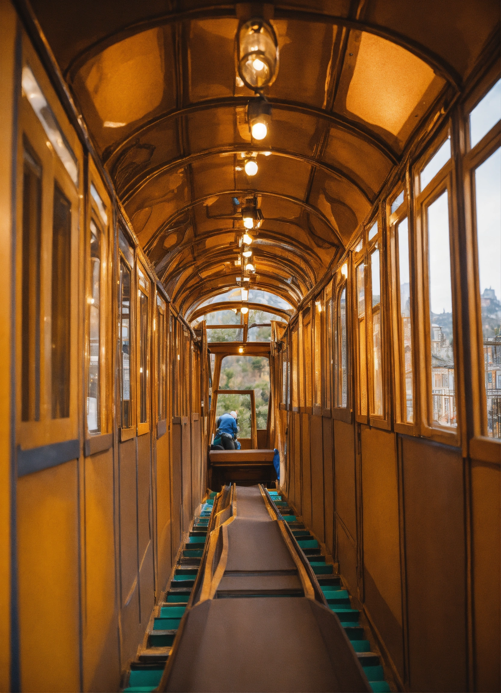 Lexica - Funicular .cardboard decorations