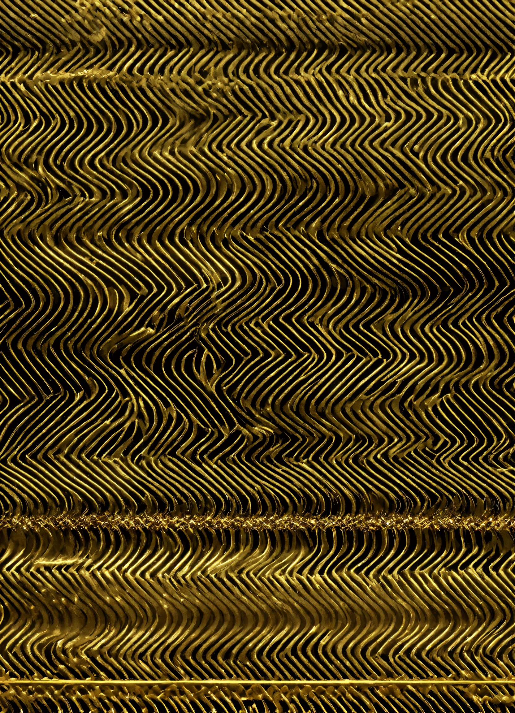 Lexica - Gold and wire grid seamless texture pattern, highly detailed