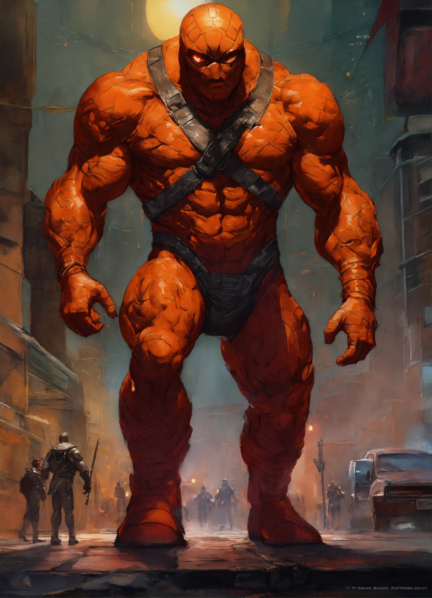 Lexica - Sharp red eyes, marvel, highly detailed, gladiator, full body ...