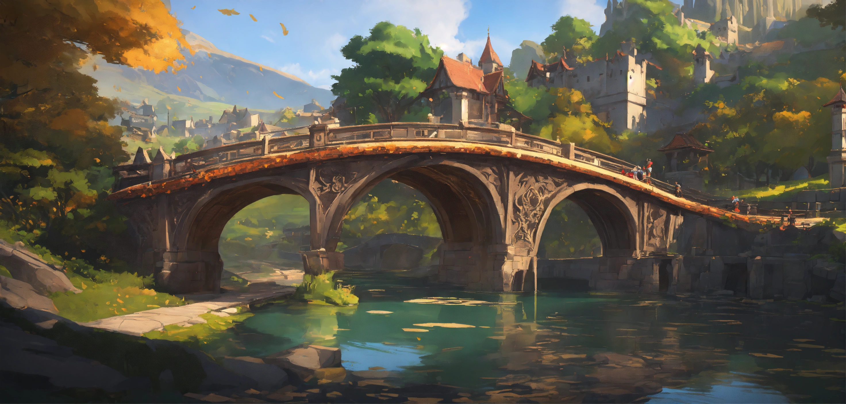 Lexica - A highly detailed League of Legend dynamic illustration of feudal medieval fantasy ...