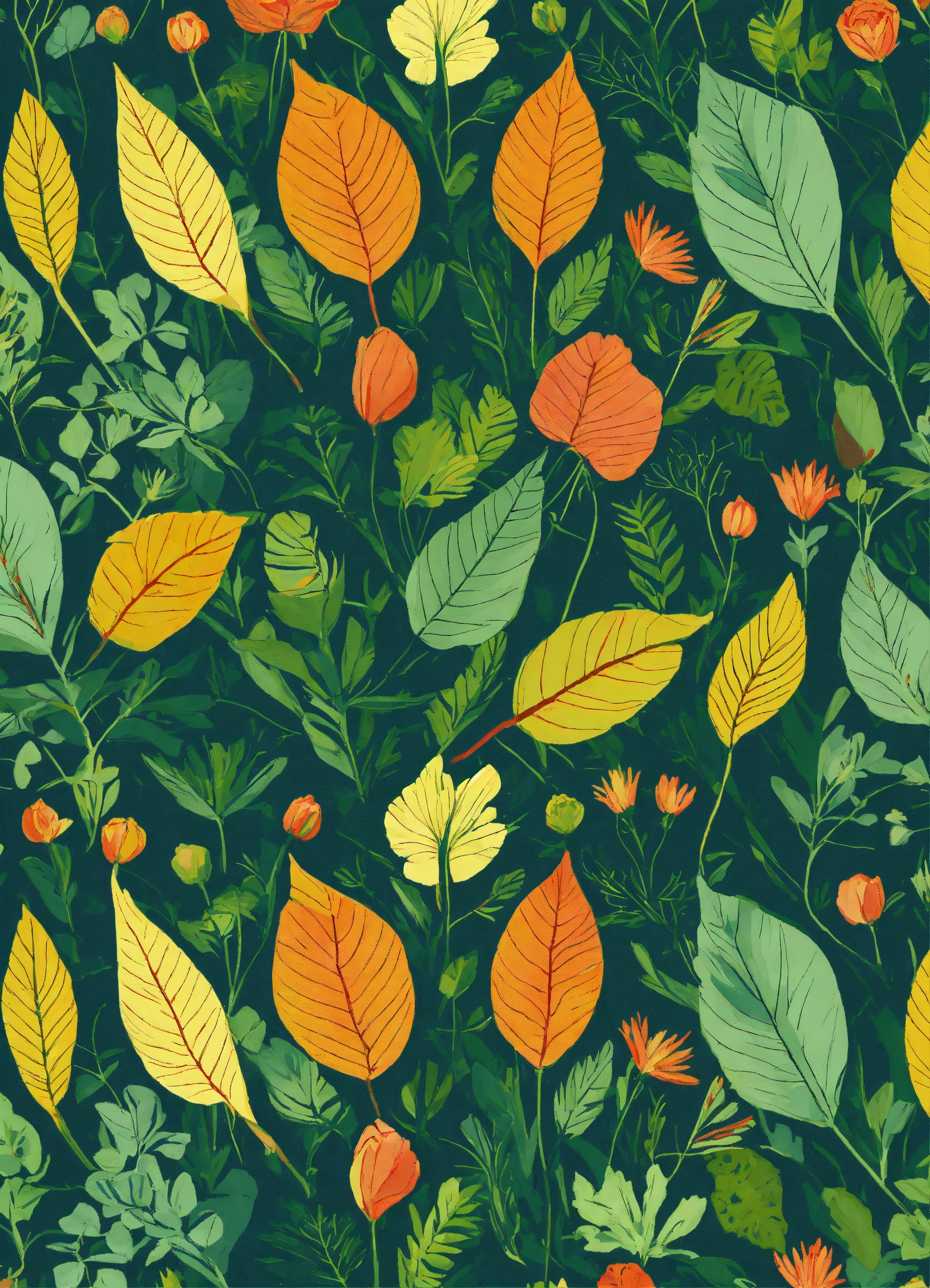 Lexica - Nature pattern design