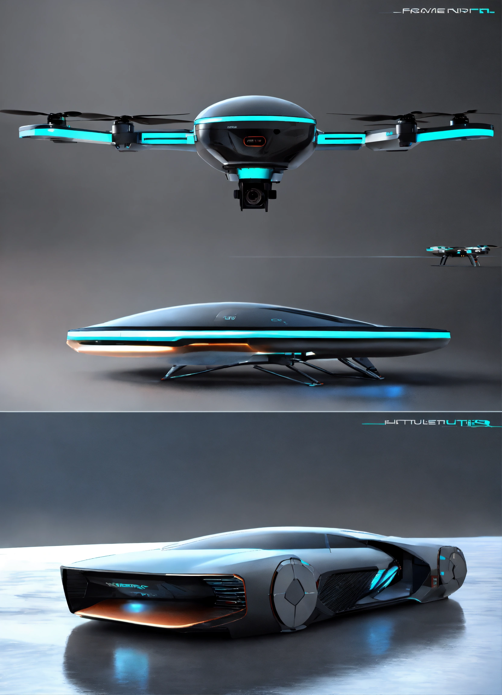 Lexica - Futuristic style drone {prompt} . sleek, modern, ultramodern ...