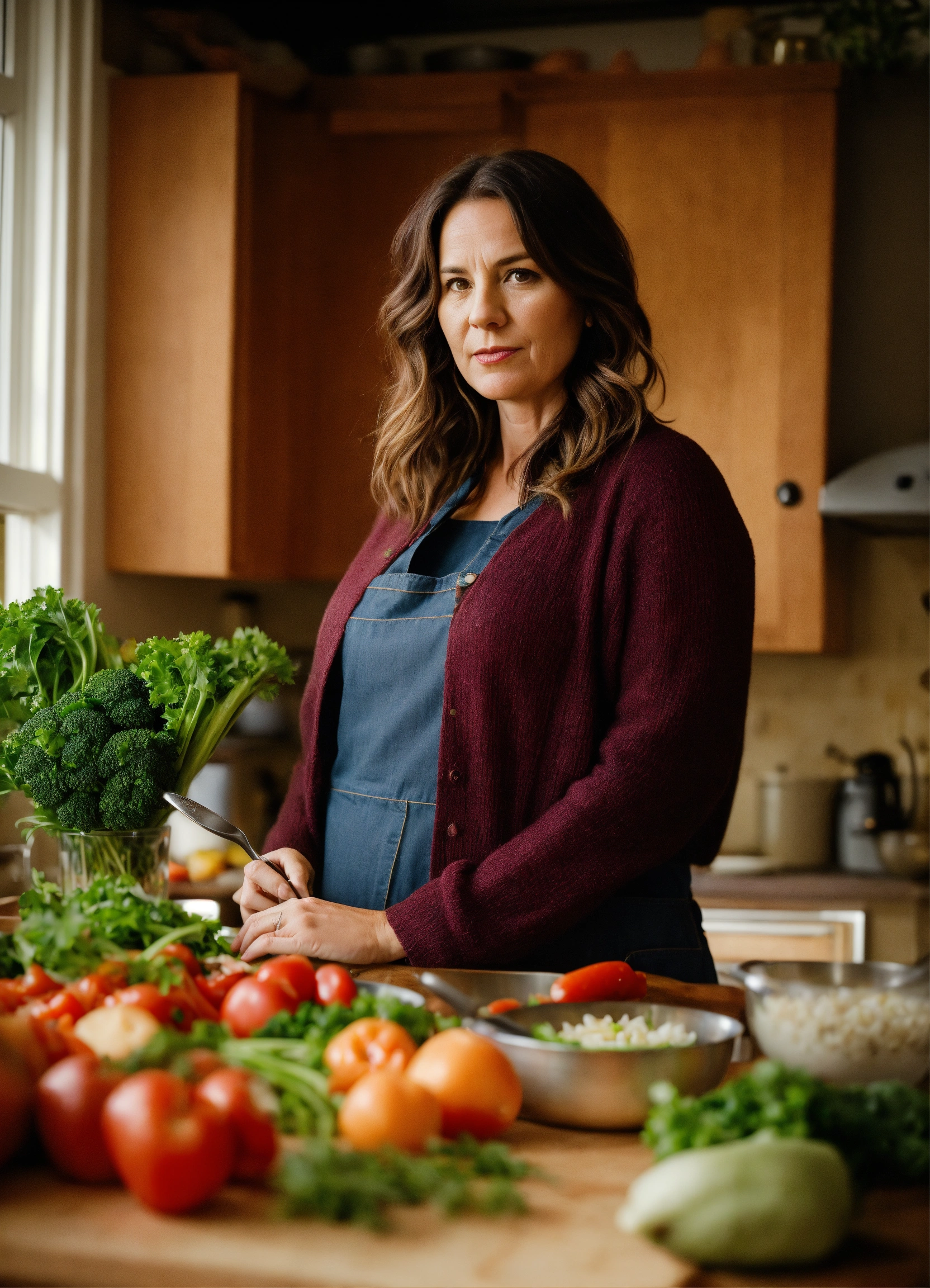 Lexica - A 42 year old unmarried woman named Emma is determined about ...