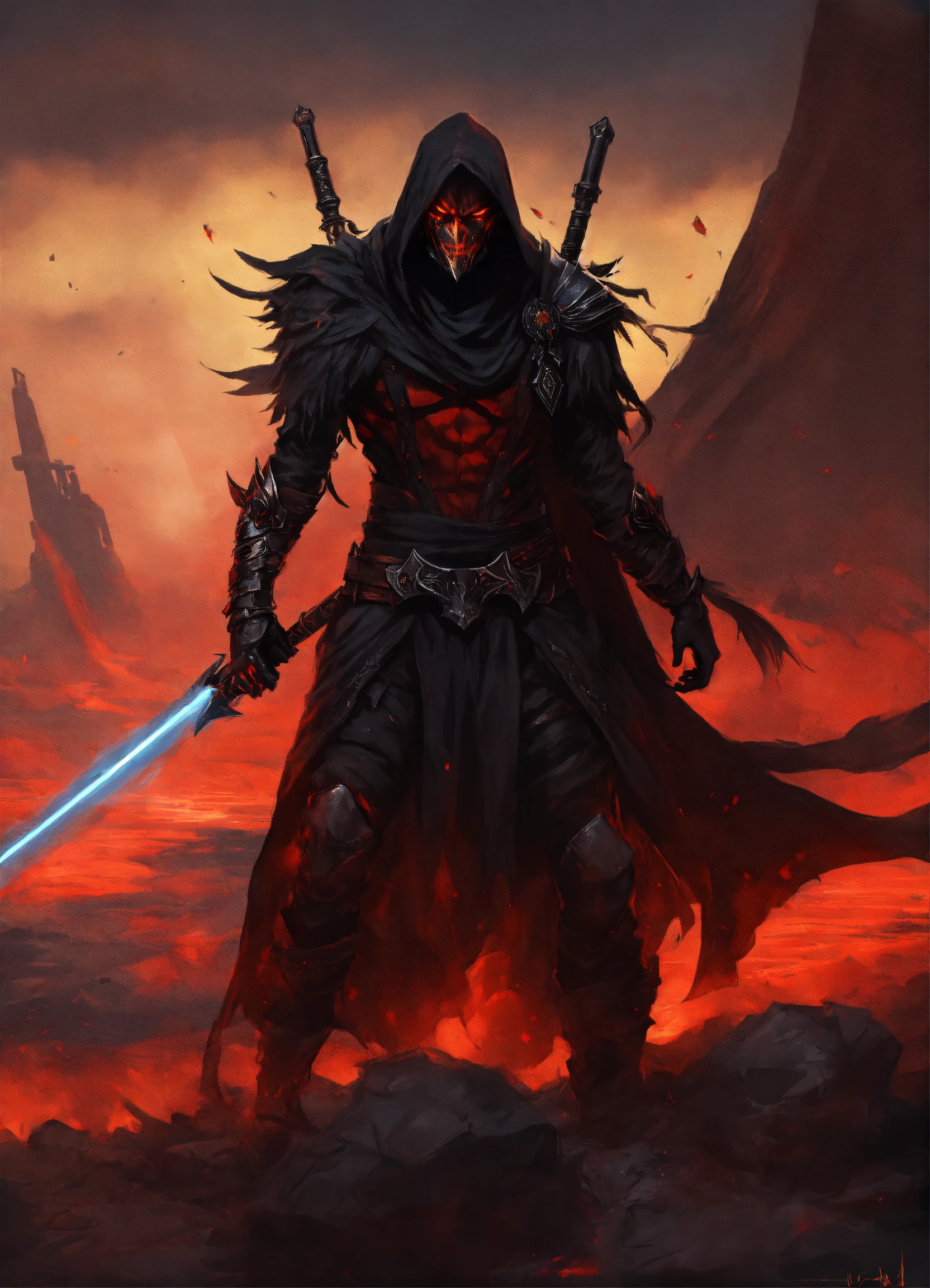 Lexica - Talon Wraith possessed a commanding presence, standing tall ...