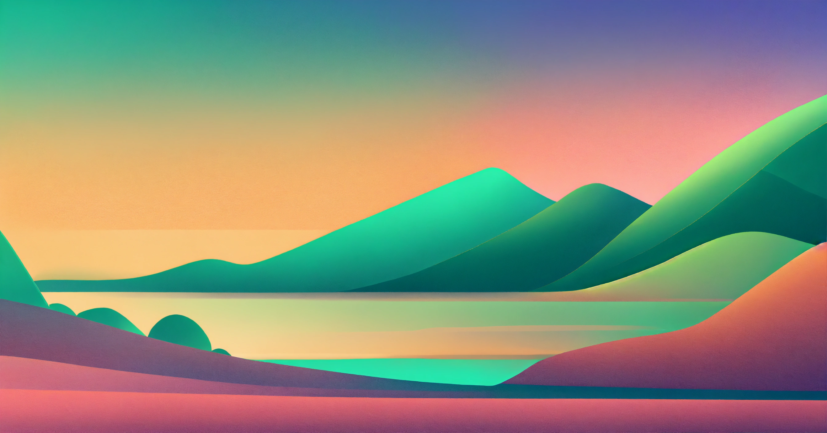Lexica - Online form. simple flat gradient illustration. jade