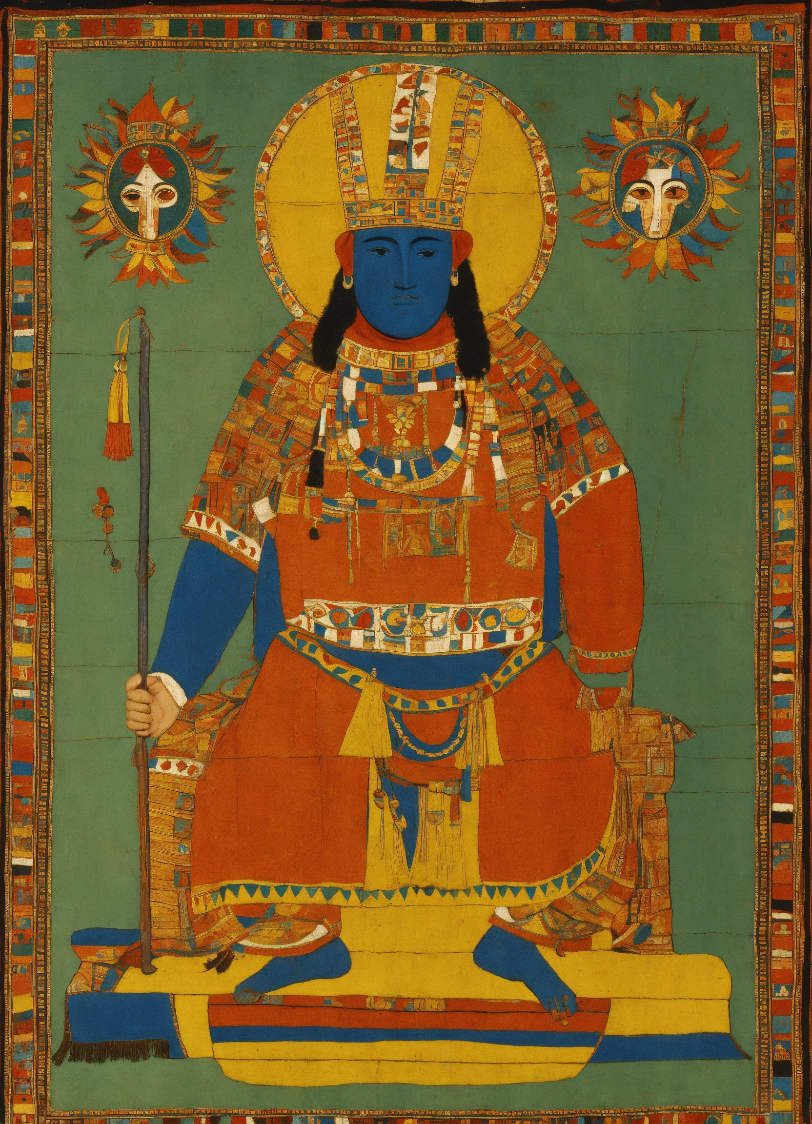 Lexica - Inca Civilization (c. 1438 - 1533 AD) Amaru Diety