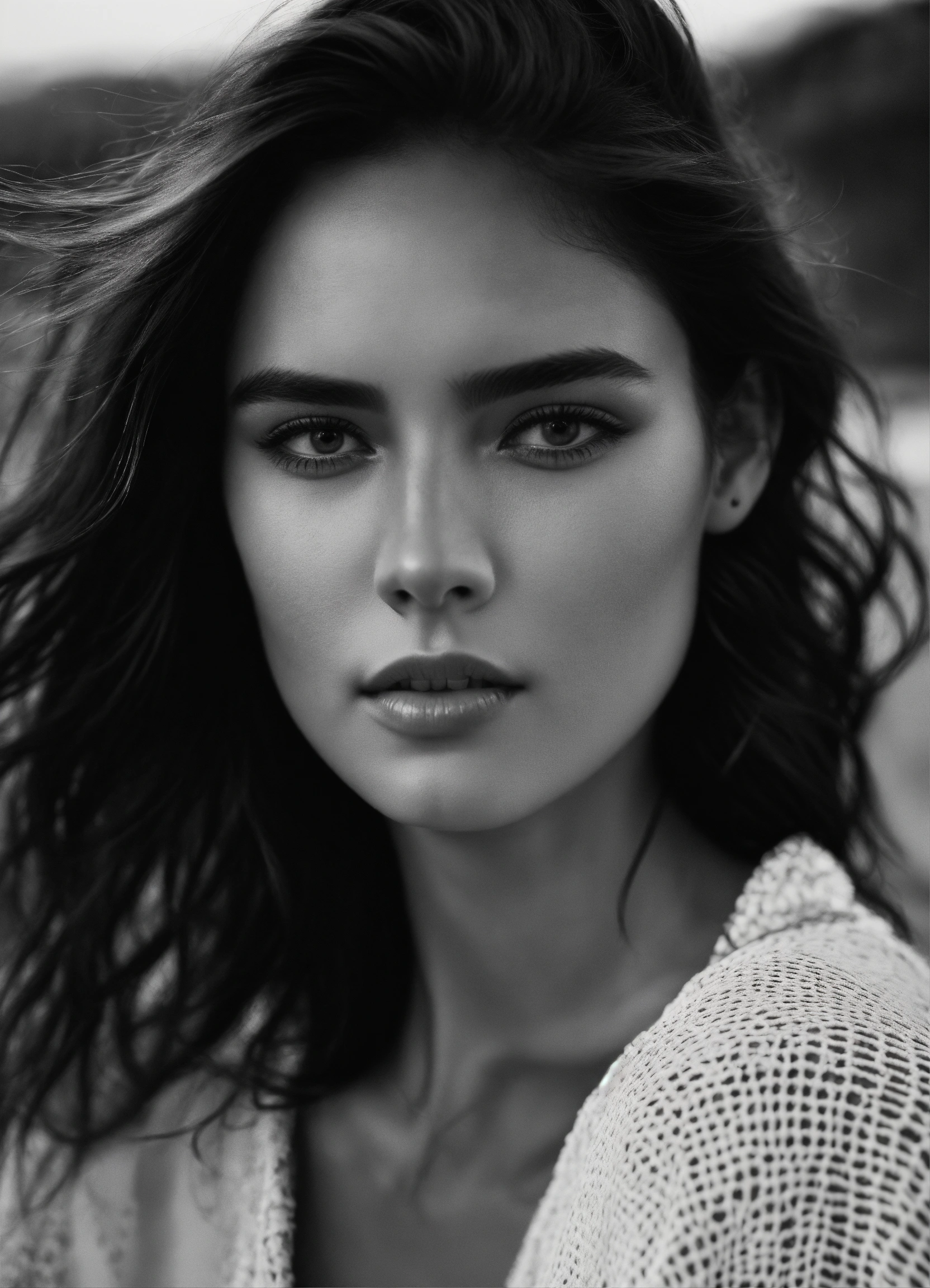 Lexica - Portrait of beautiful latin fashion model, dreamy, photoshoot ...