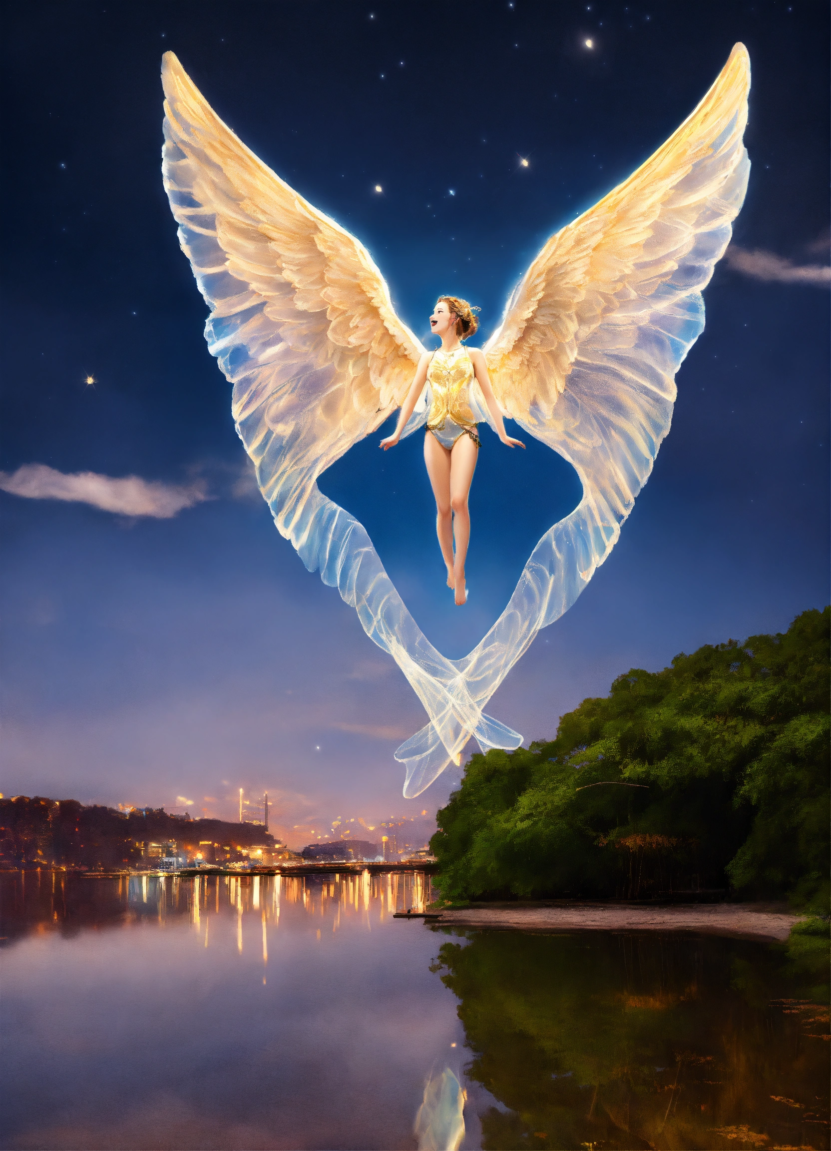 Lexica - Invisible orthodontic aligner with angel wings