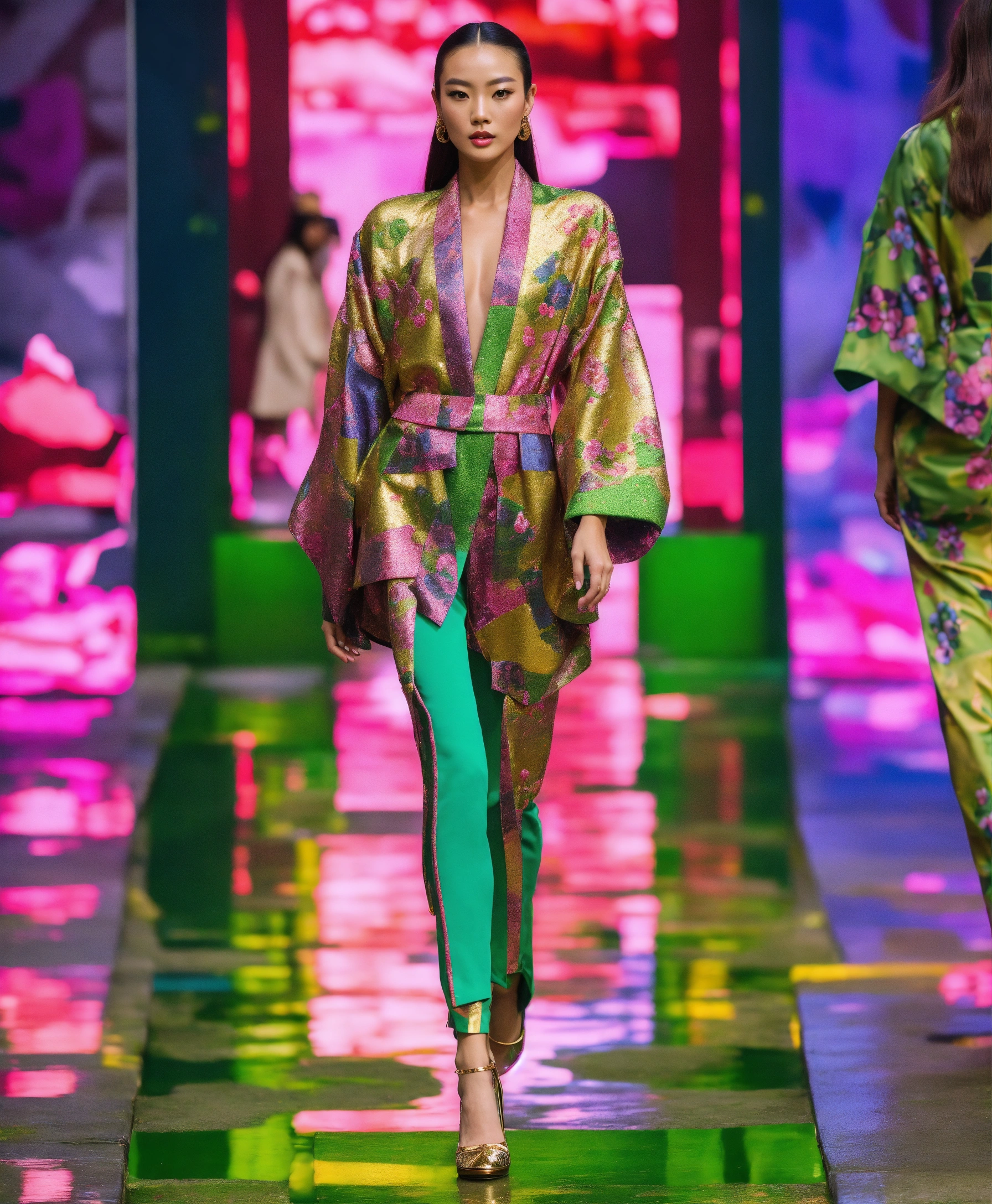 Lexica - Ultra realistic full body photo of a stylish Japanese model ...