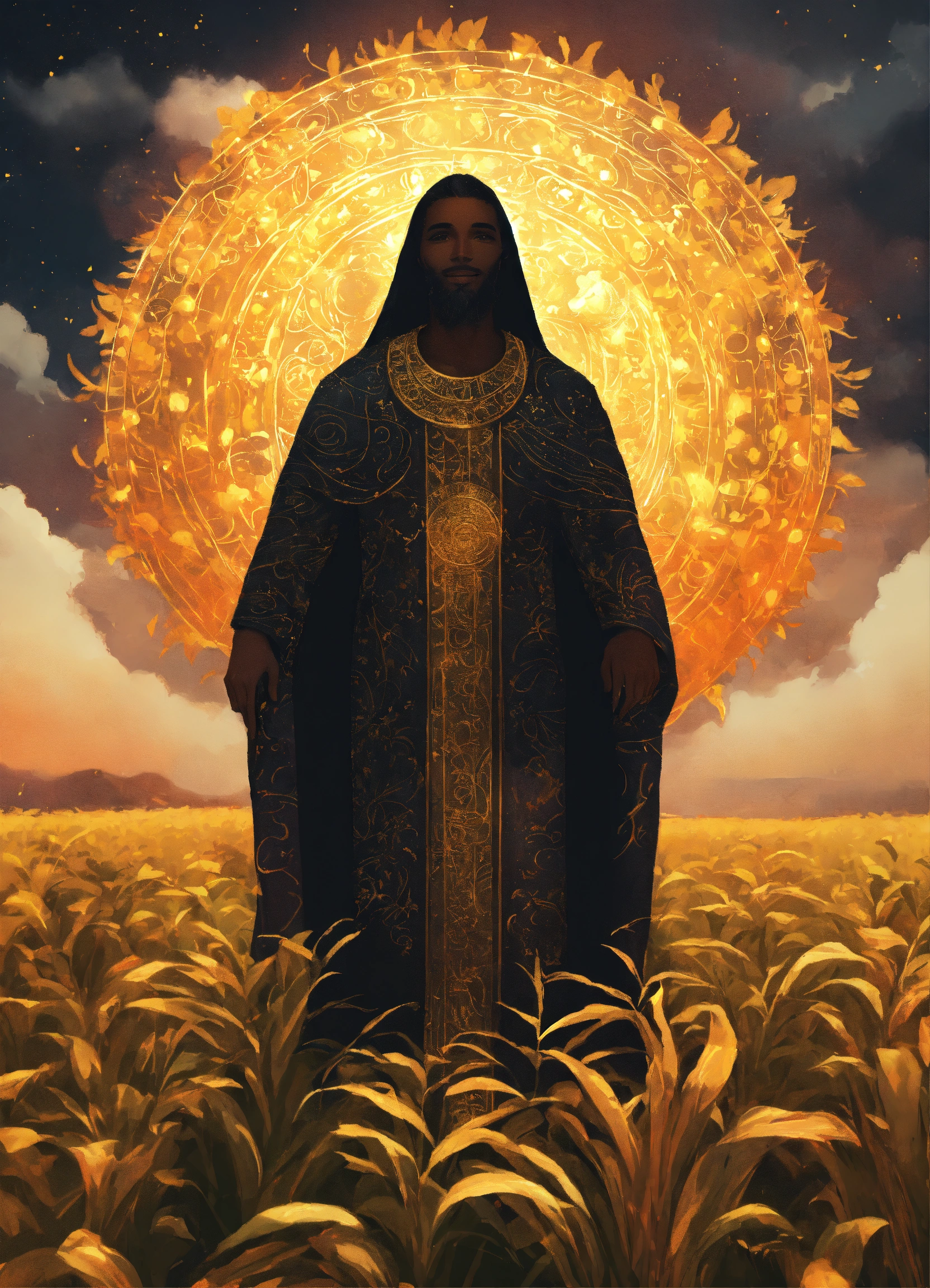 Lexica - An enigmatic happy celestial Black Human God shrouded in ...