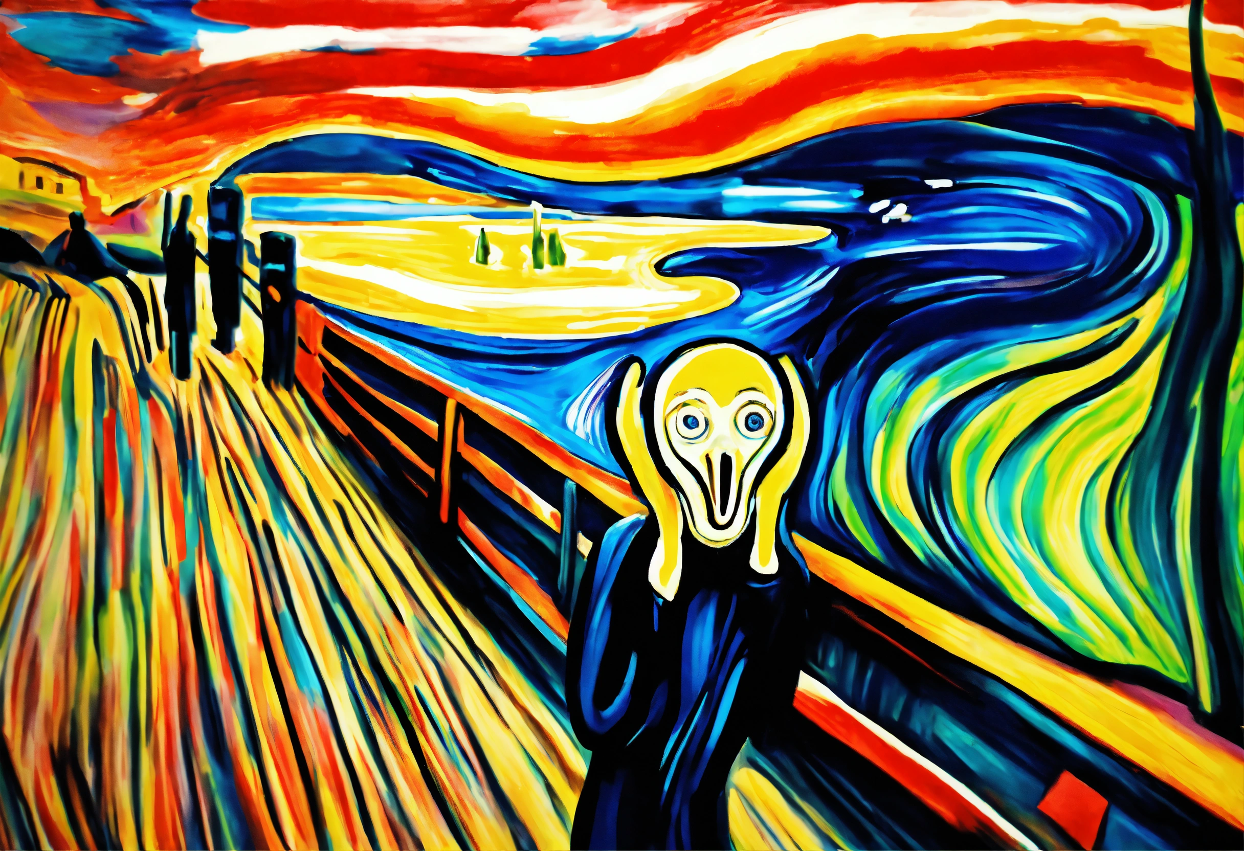 Lexica - Hand-made modeling, view on real fragrance bottle, "The Scream ...