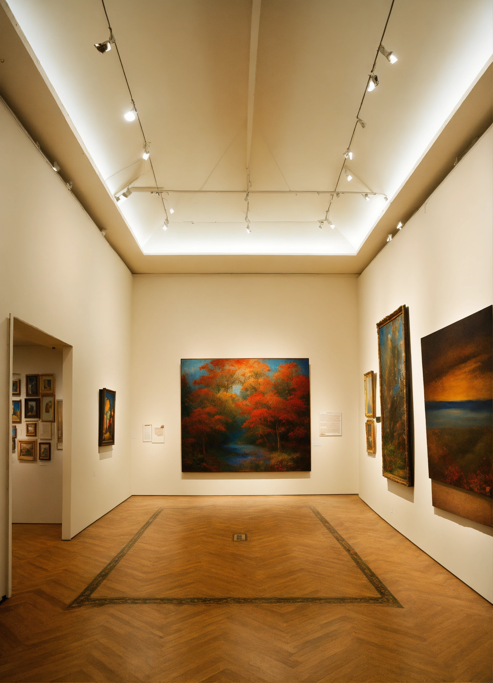 Lexica - Art gallery, wide room