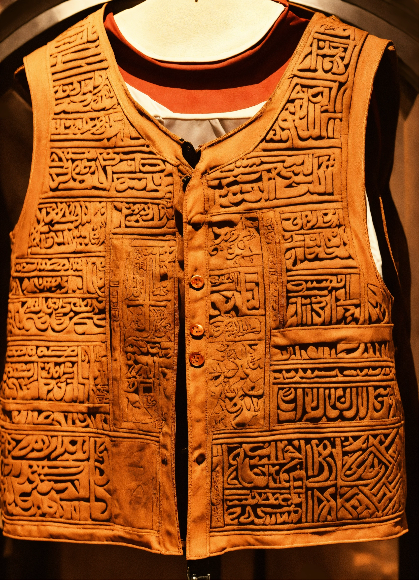 Lexica - A special design for the tour guide a waistcoat with a pocket ...