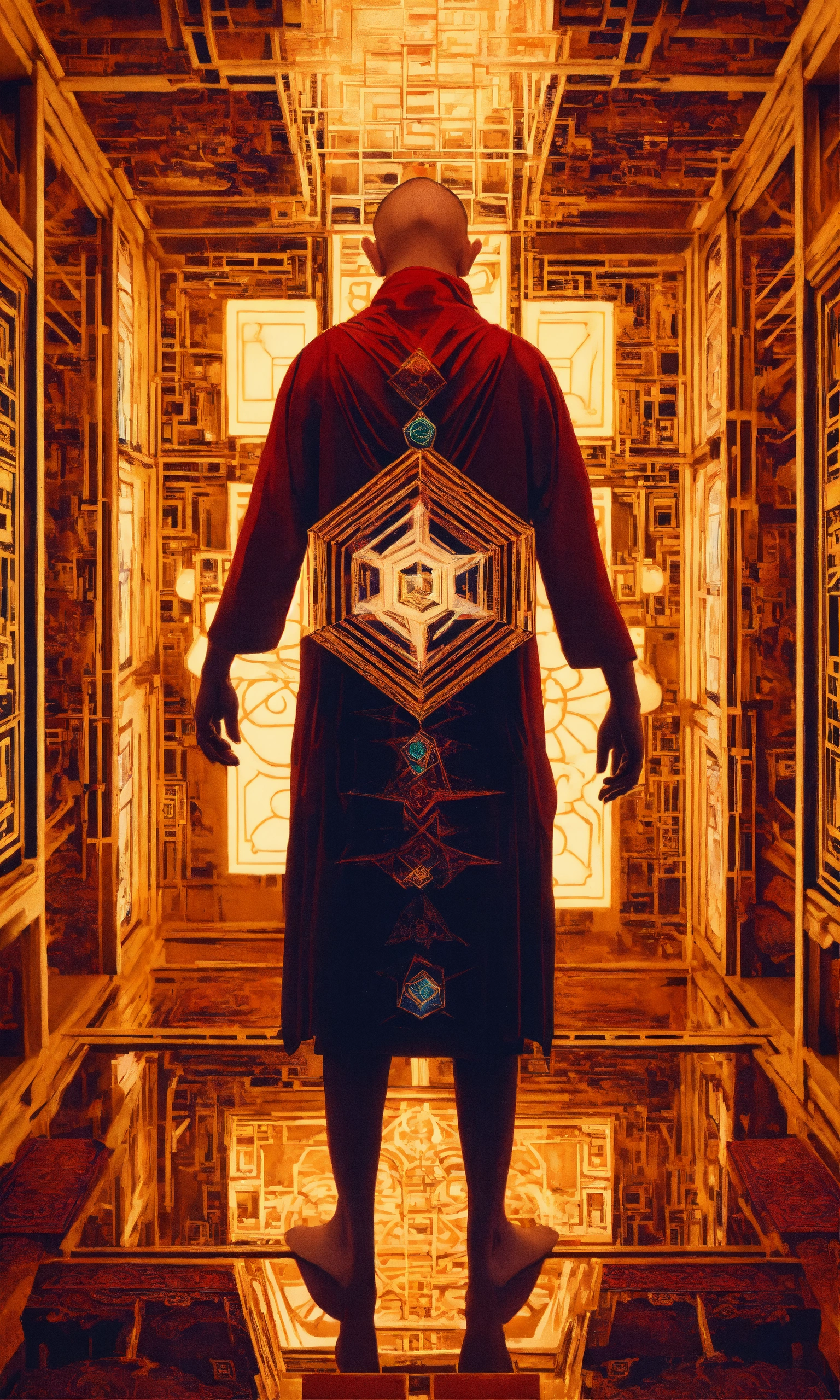 Lexica - Taoist monk octopus tesseract body fractal three point ...