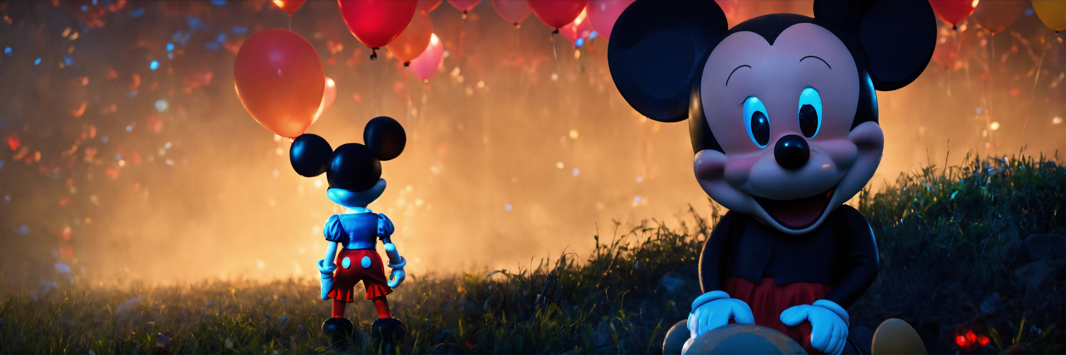 Lexica - Pennywise and Mickey Mouse, 8k