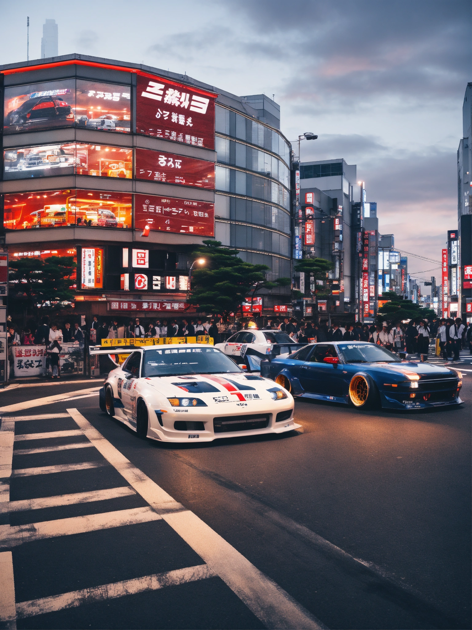 Lexica - Heated underground street racing in Tokyo at night, inspired ...