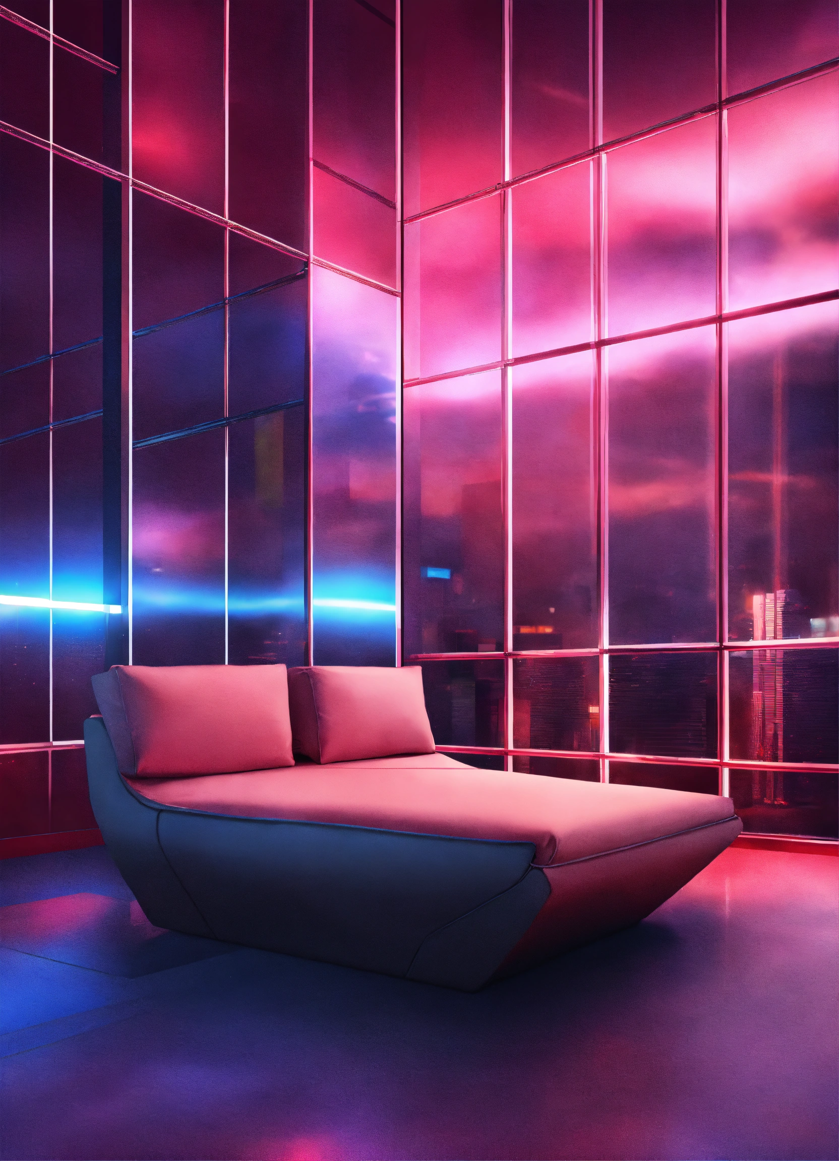 Lexica - Realistic modern virtual background