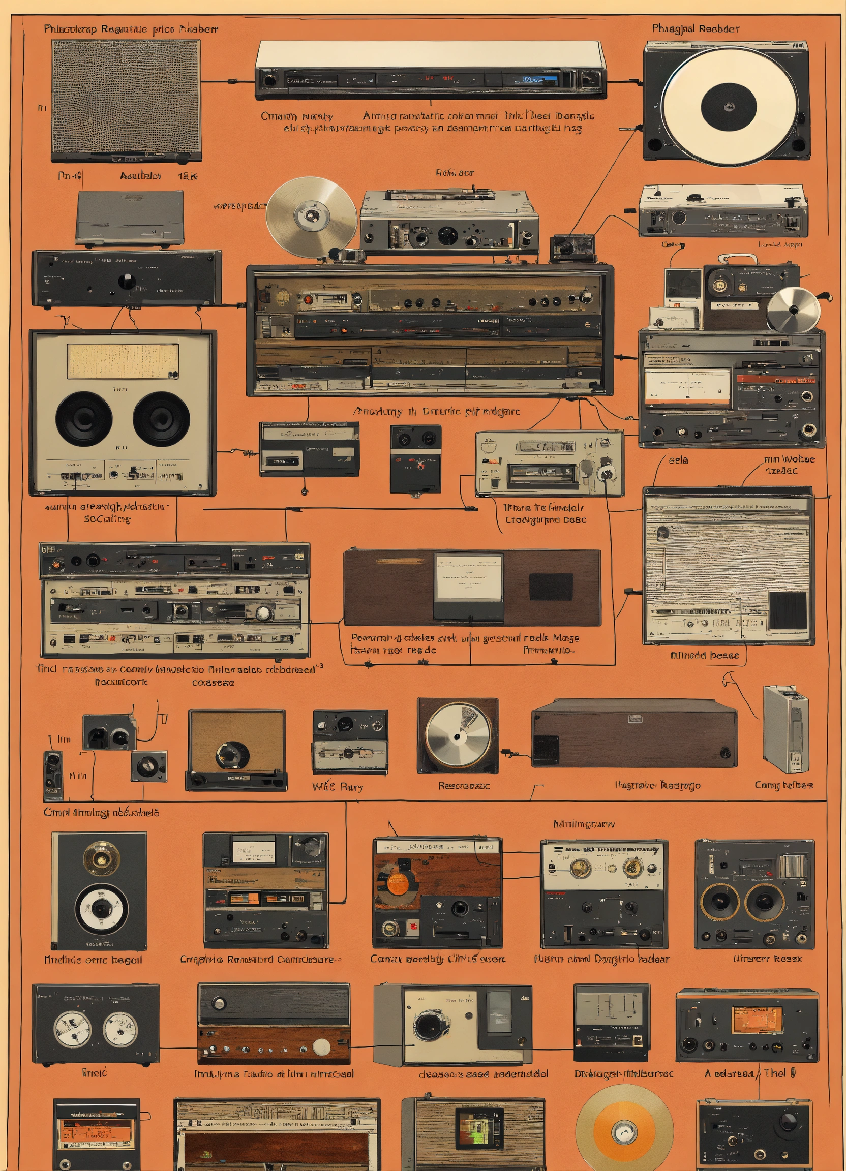 Lexica - I want the audio recording devices in one combined picture 1 ...