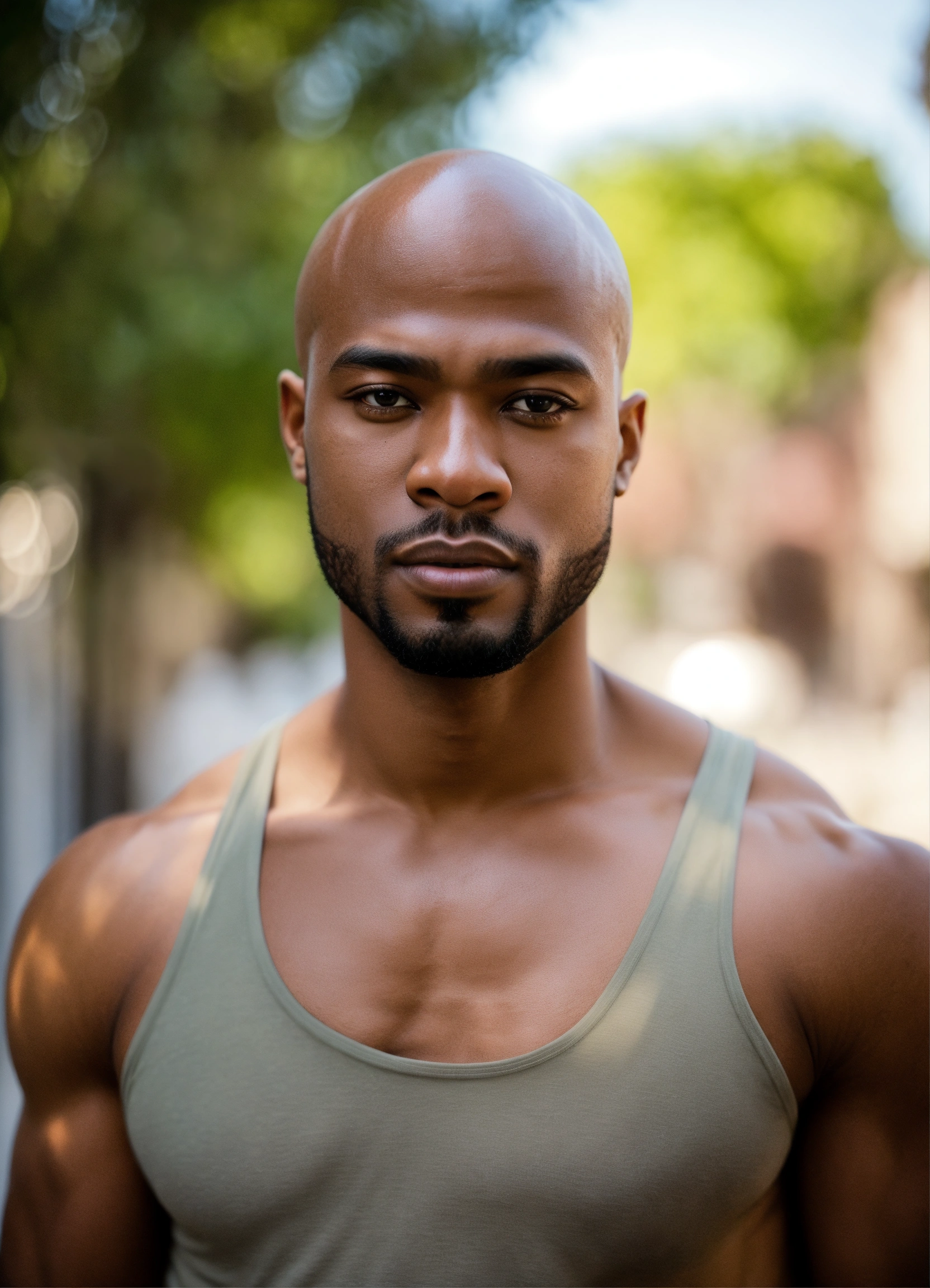 Lexica - Photo portrait of a gorgeous 30-year-old african-american man ...