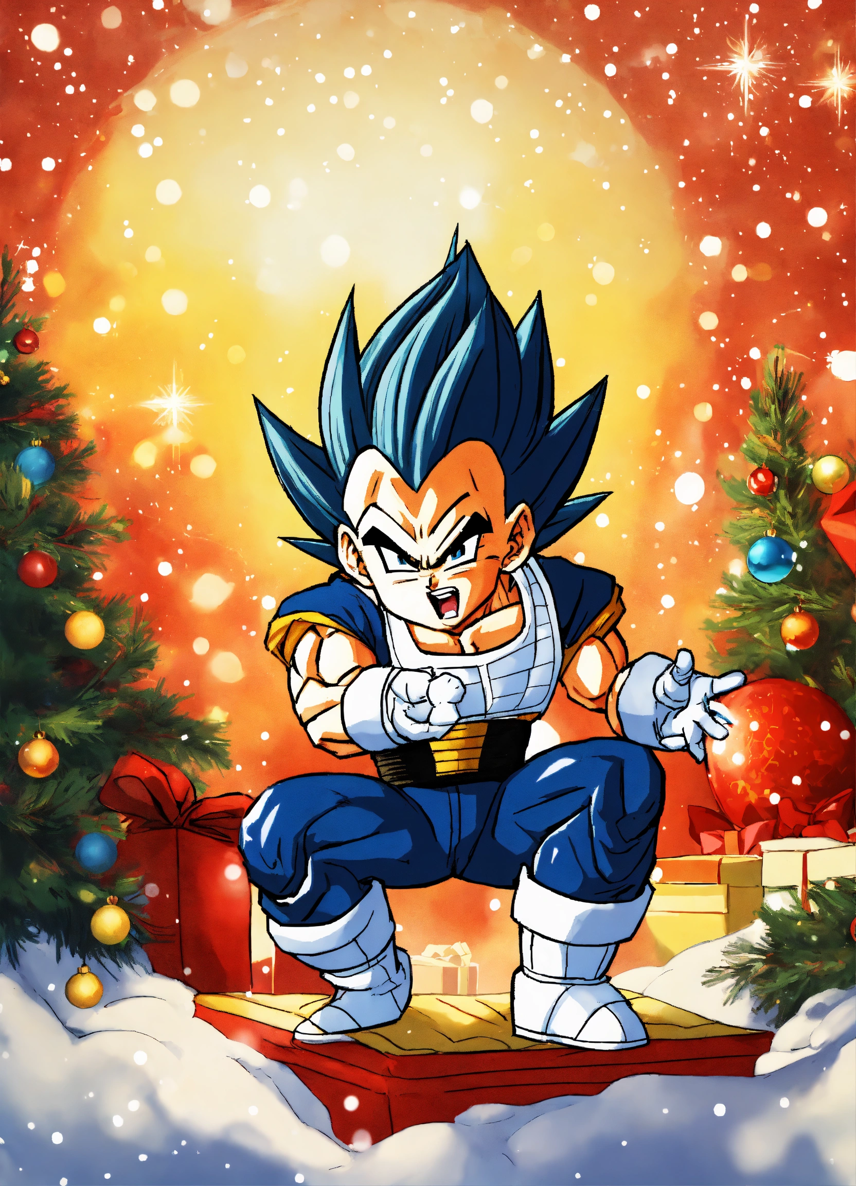 Lexica - Vegeta, Dragon Ball Z Anime, children's book illustration ...