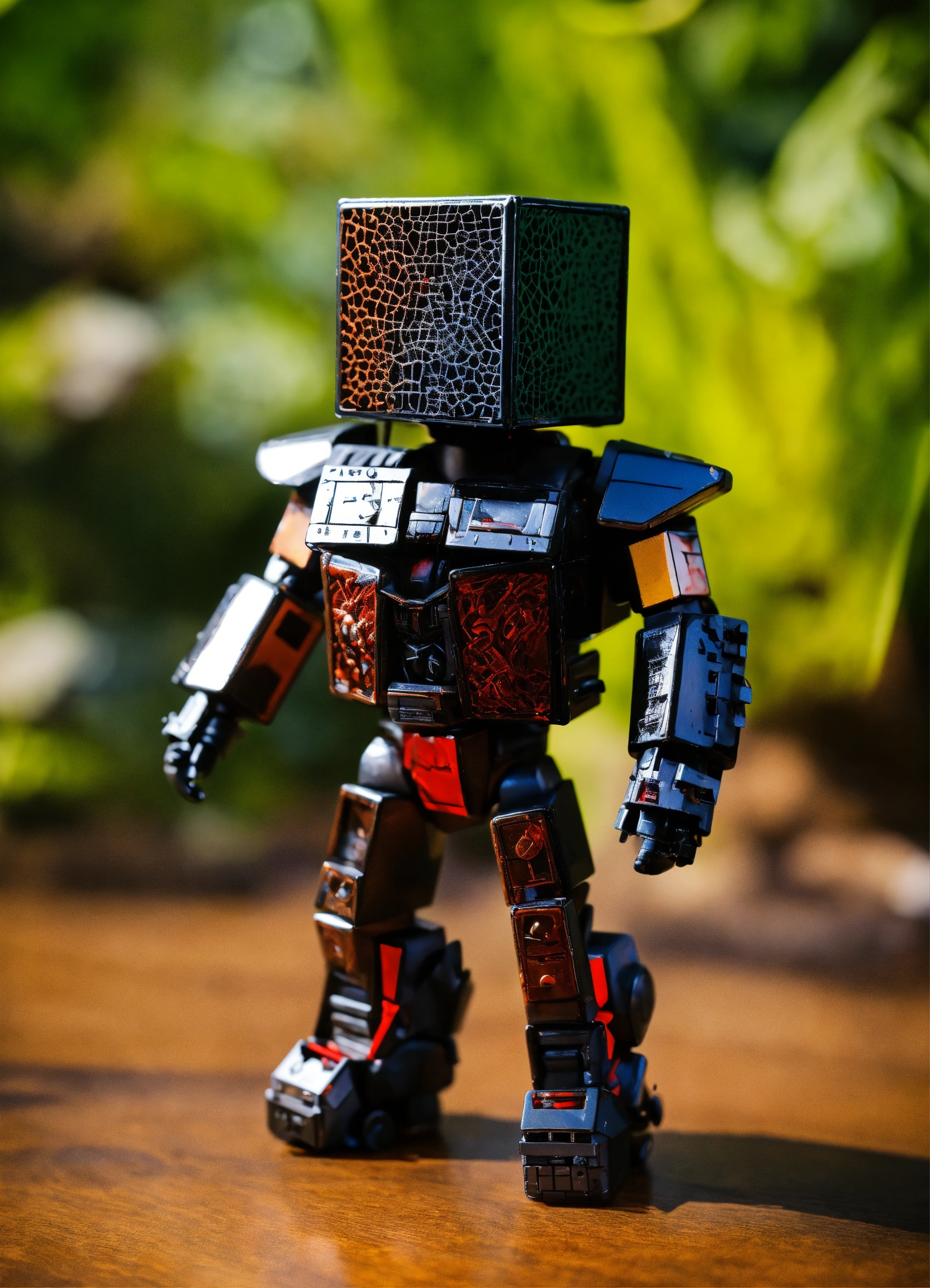 Lexica - Heavy metal music, action figure, cube, flat, plush toy