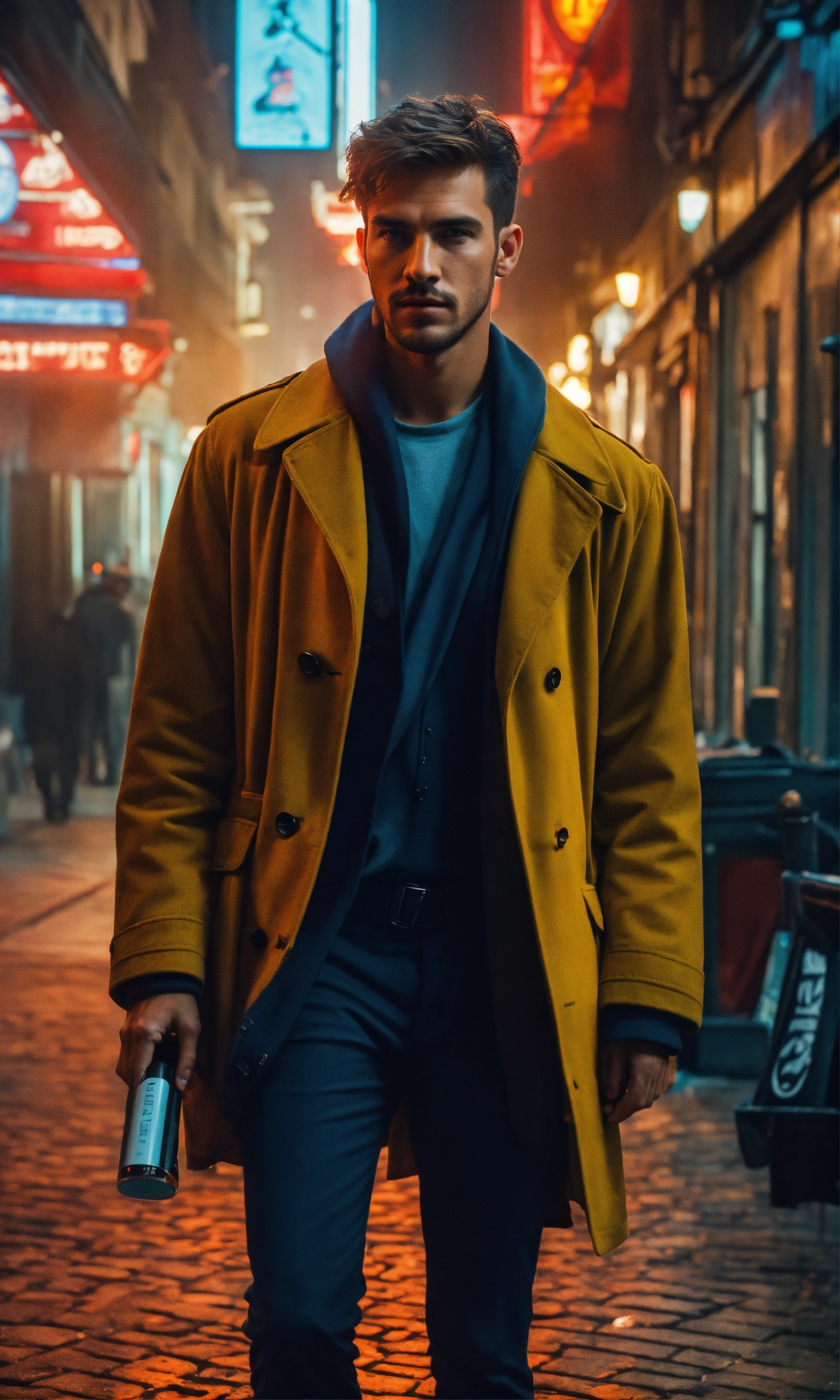 Lexica - Cinematic photo handsome, charming, stalker creep, ultra 8k