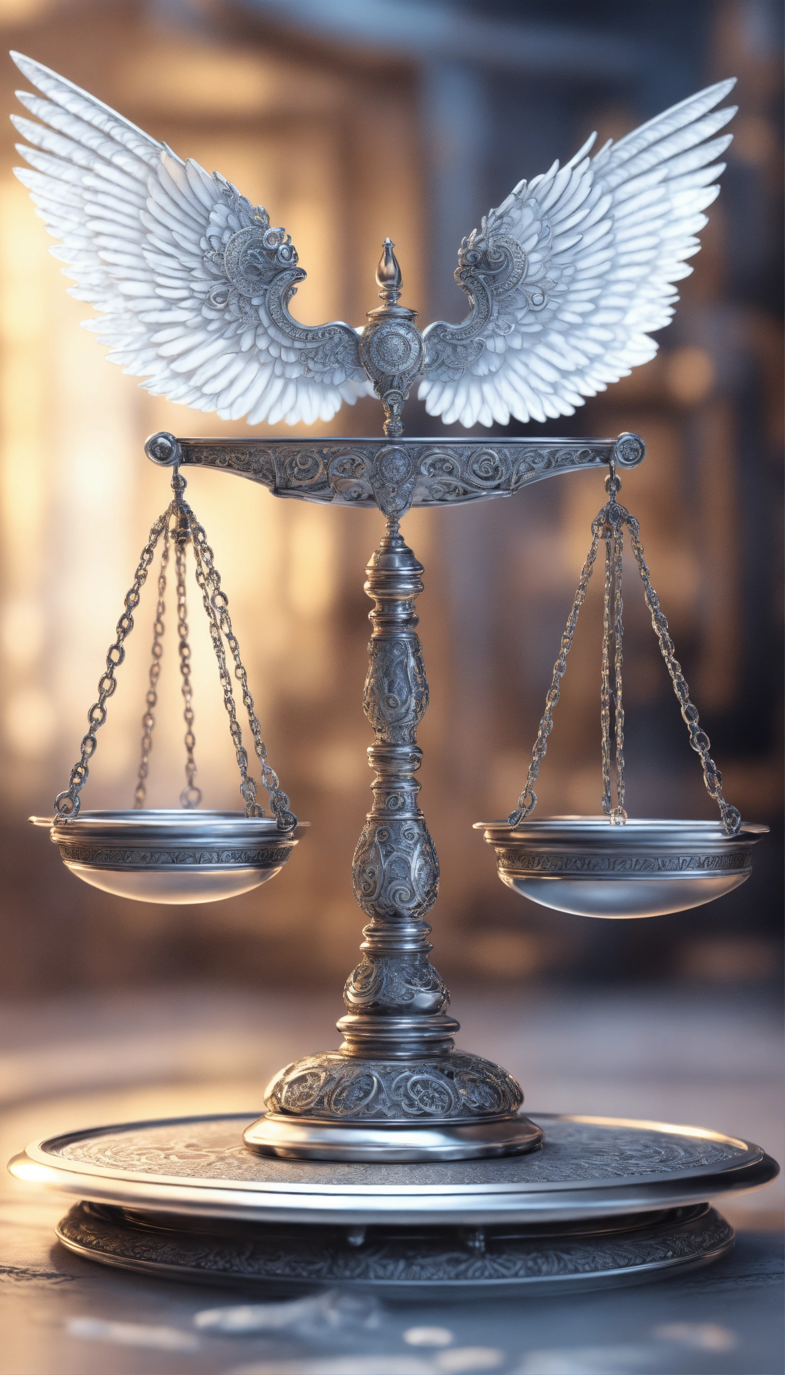 Lexica - Beautiful and perfect silver balance scale, detailed, digital ...