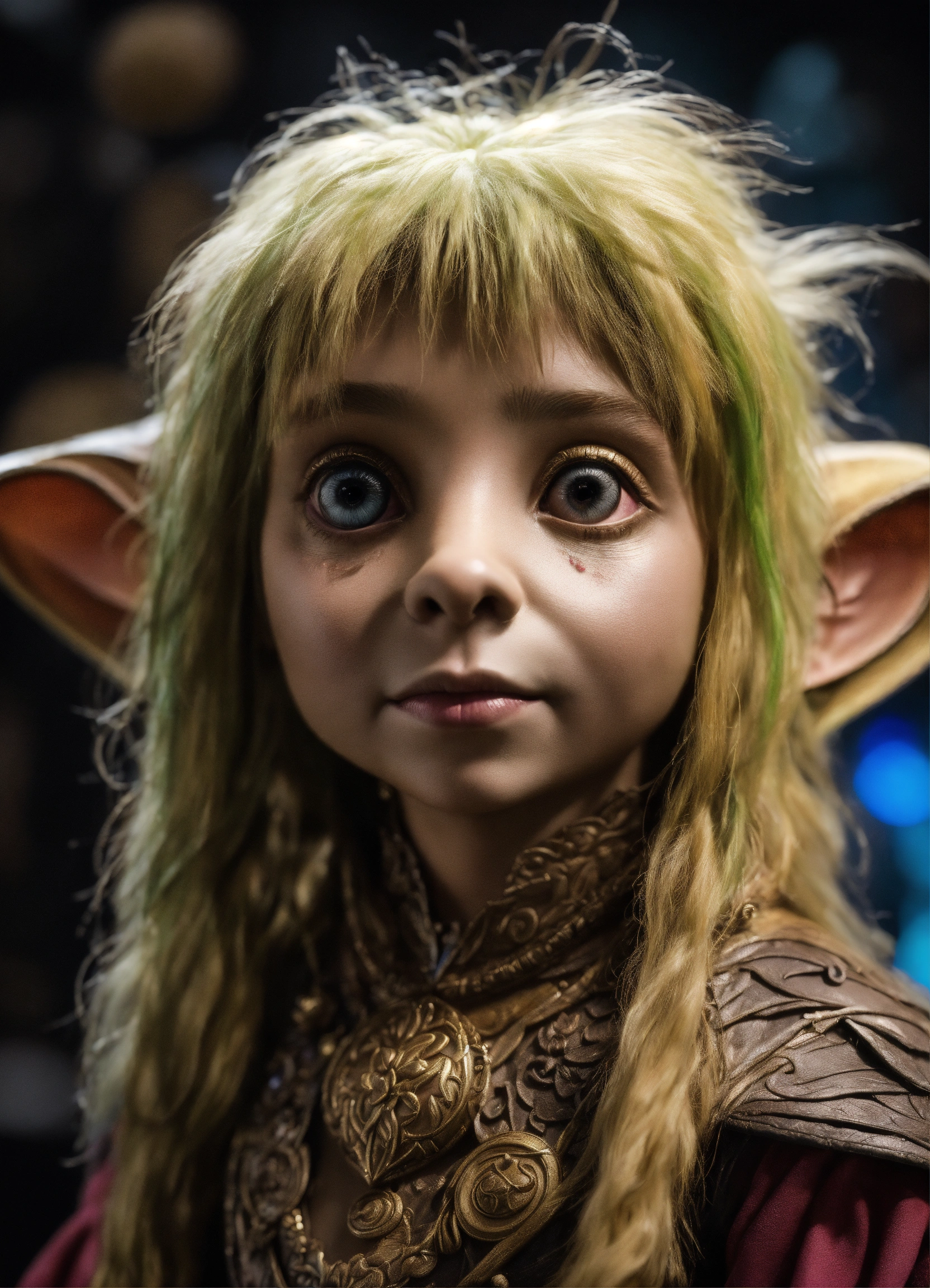 Lexica - A Gelfling furry princess full body life size from the Dark ...