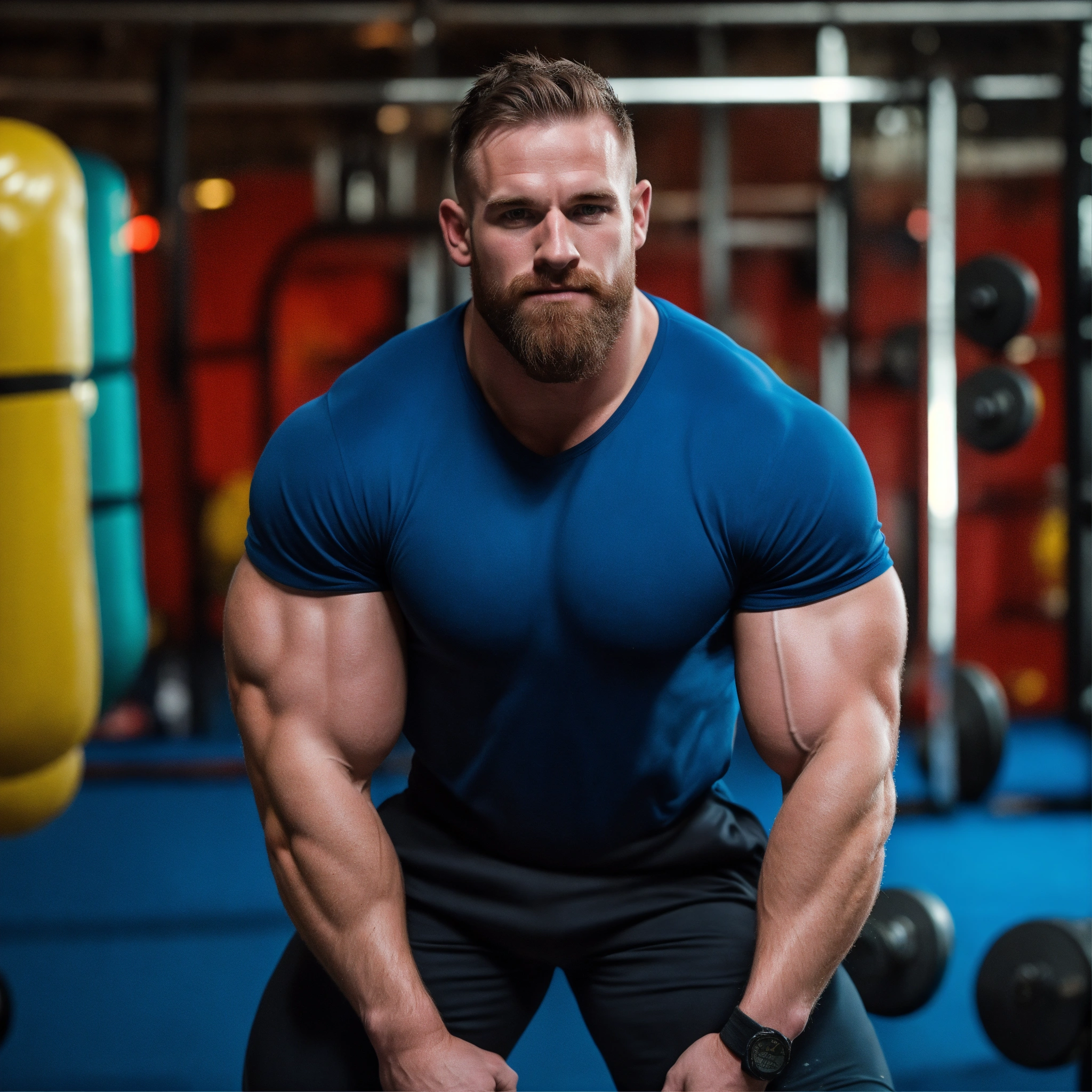 Lexica - 30-year-old Scottish man with big muscles, big bodybuilder ...
