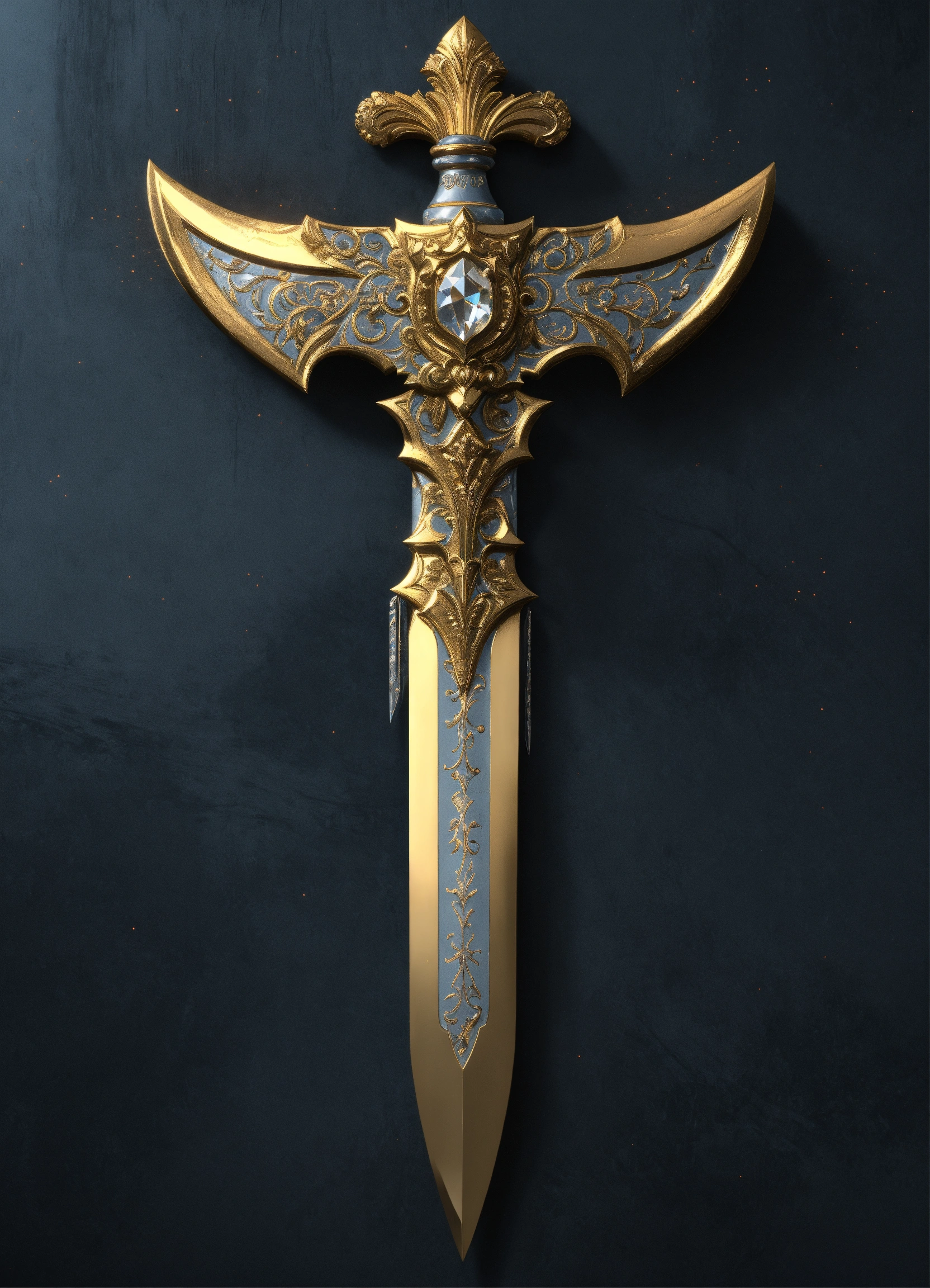 Lexica - Diamond Dagger In Zbrush Style Historical Neovictorian And Asi ...