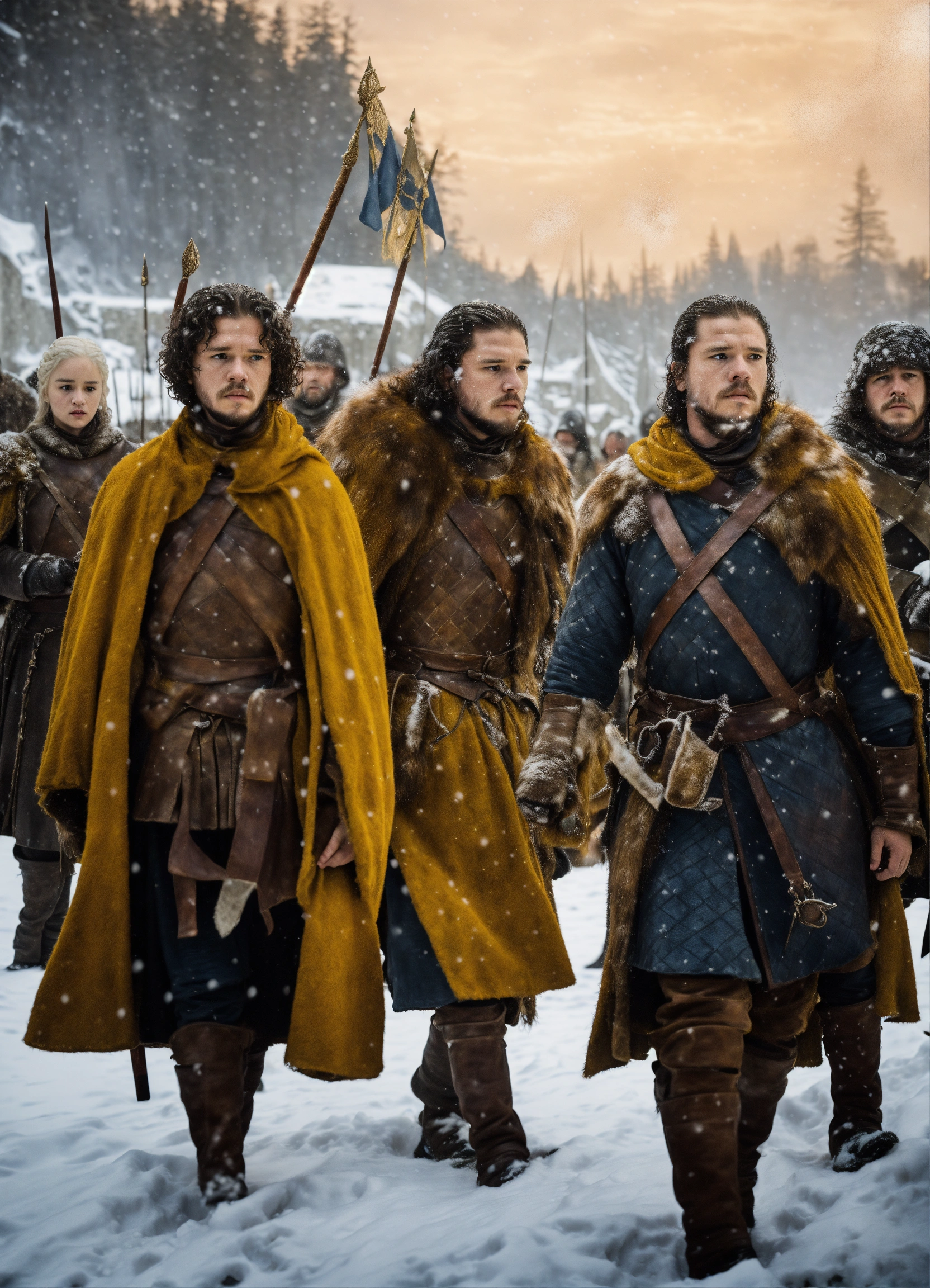 Lexica - Game of thrones Free Folk army in the snow