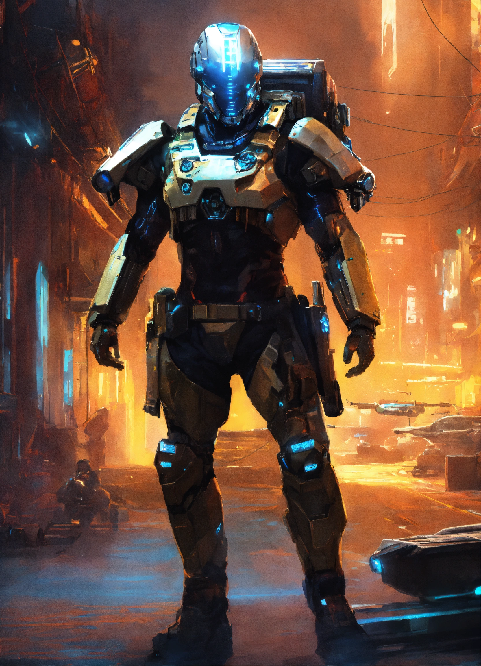 Lexica - Cybernetic soldier